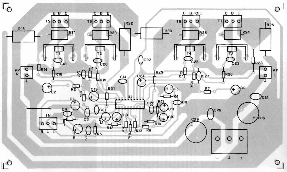 Wzmacniacz TDA7250 2x100W schemat DIY - elektroda.pl