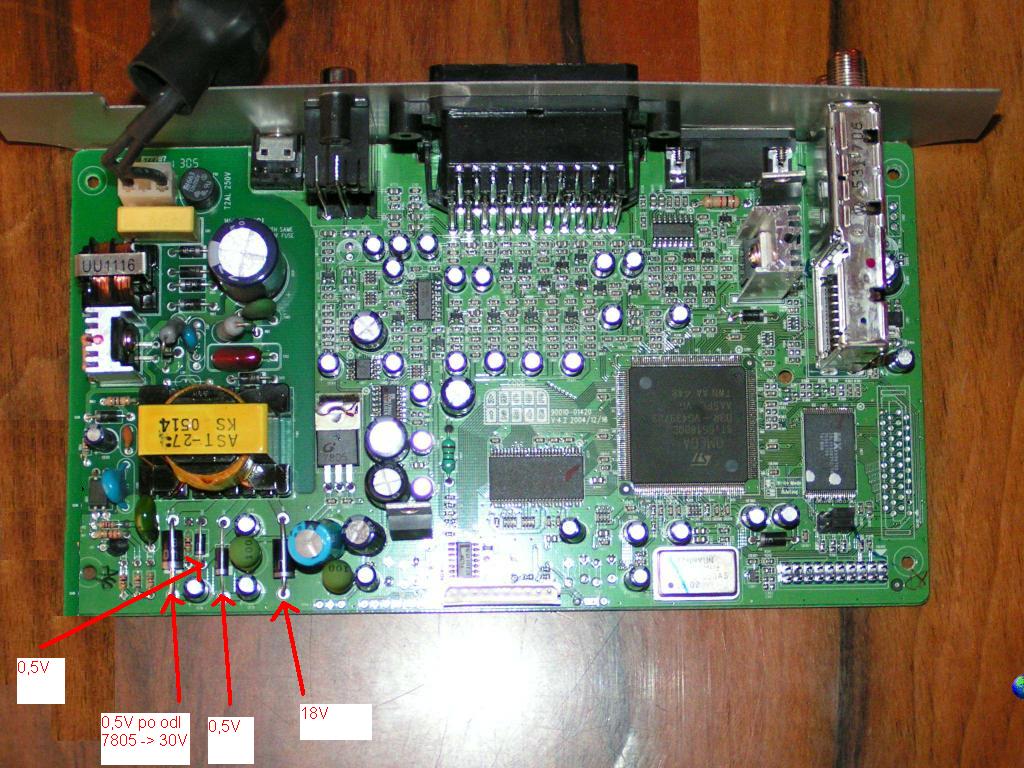 Ferguson AF-1118 - brak startu - elektroda.pl