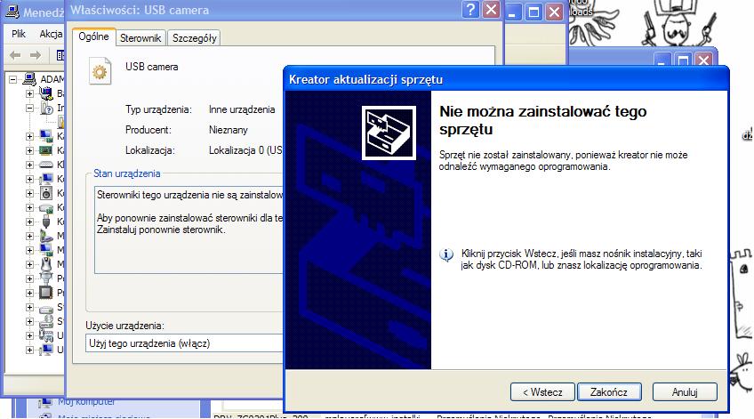 Jak znaleźć odpowiedni sterownik do kamery Super AMT pro/series Lens?