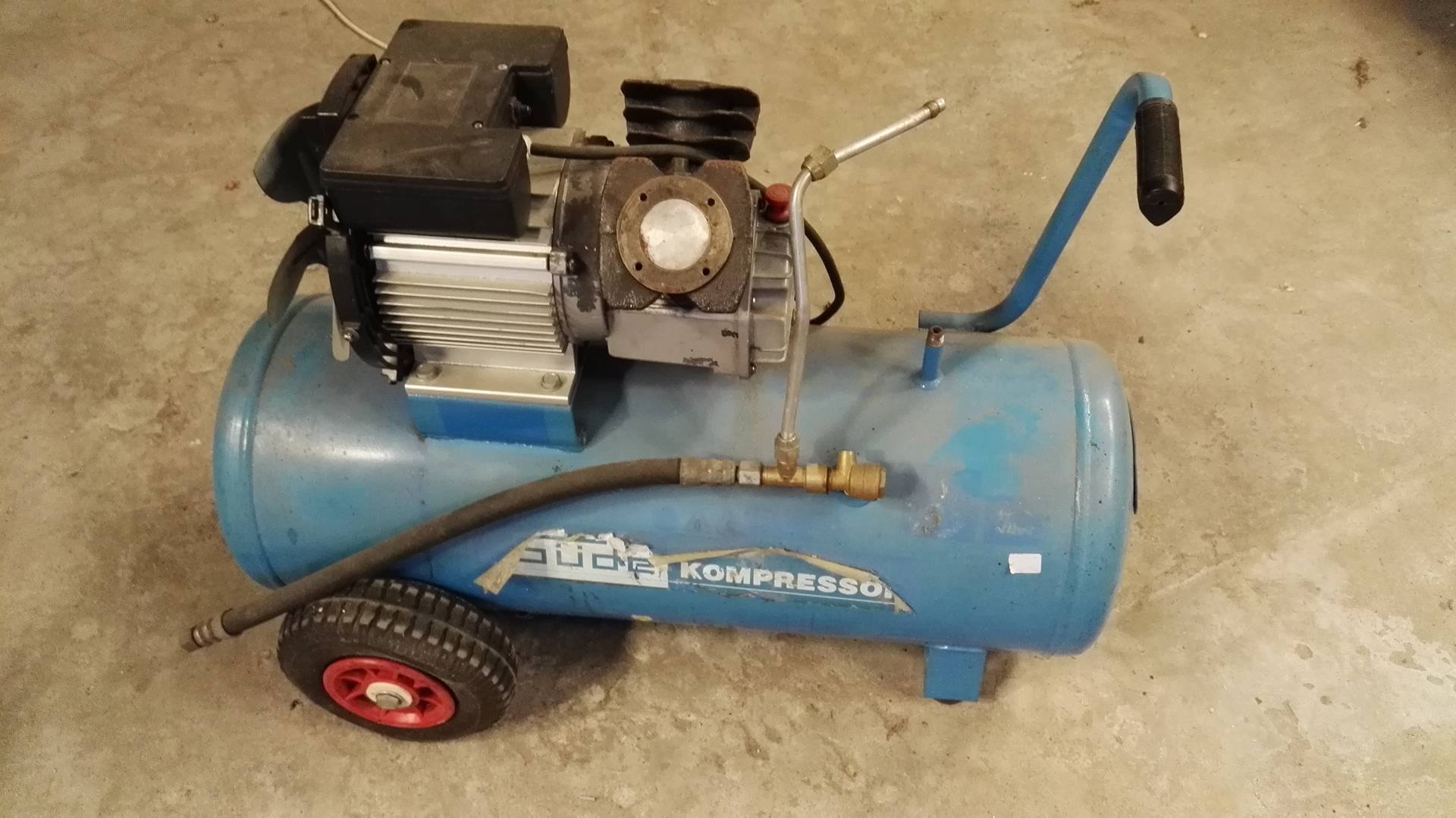 Kompresor GUDE 50 L - Silnik po przewinięciu wibruje, co może być ...