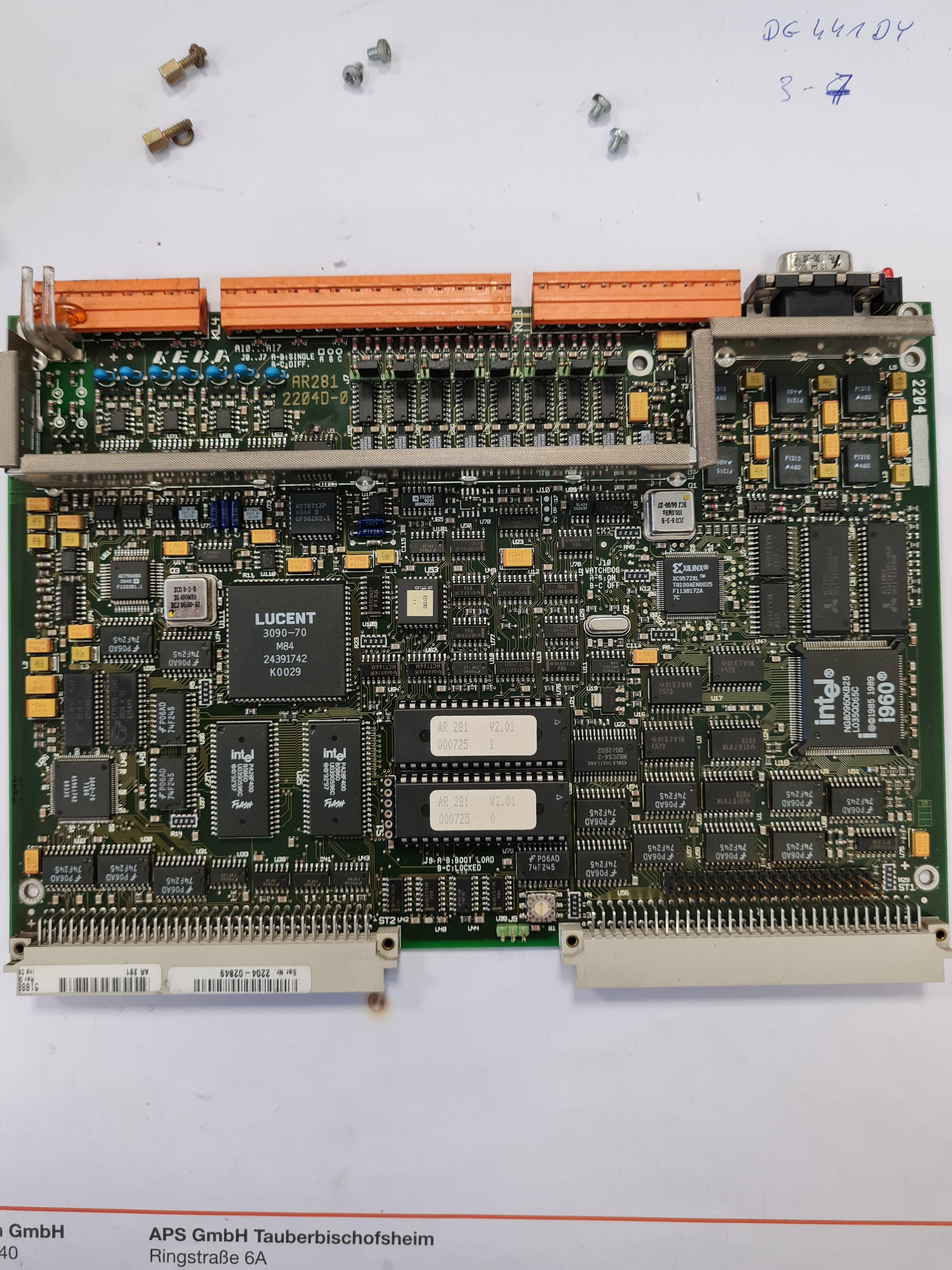 Szukam schematu płyty Keba AR 281 - Spalony kondensator