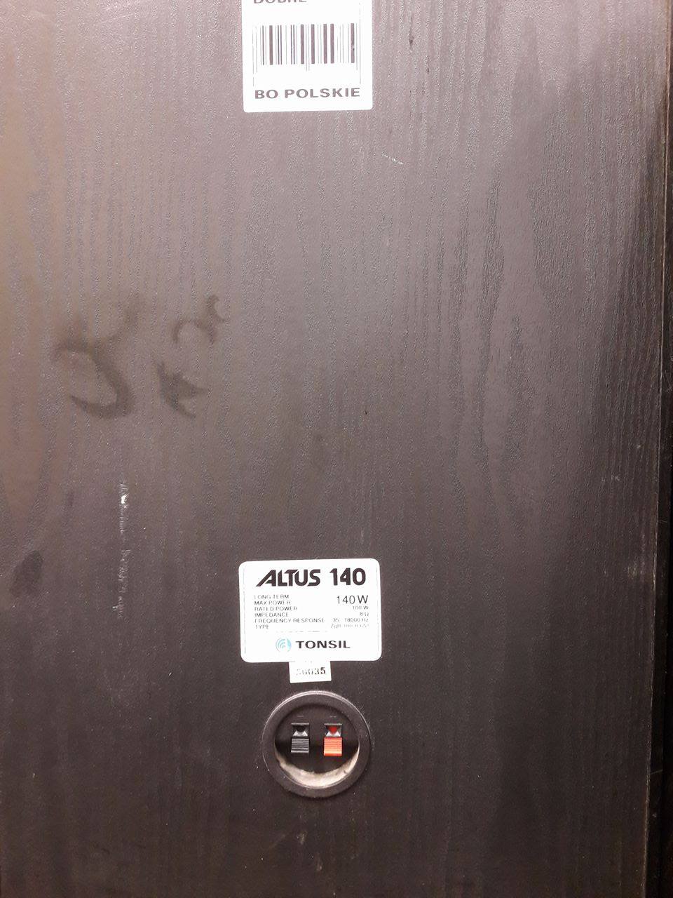[Sprzedam]Głośniki Altus 140 TONSIL - elektroda.pl