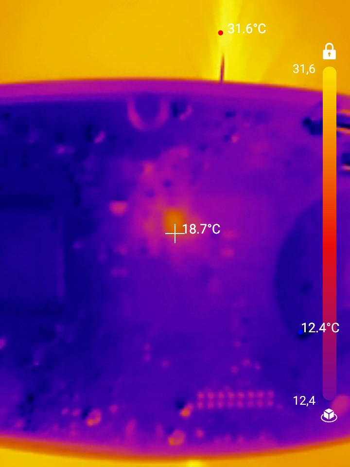 Odczyt kodów kolorów rezystorów w multimetrze APPA 98 II - uszkodzenie