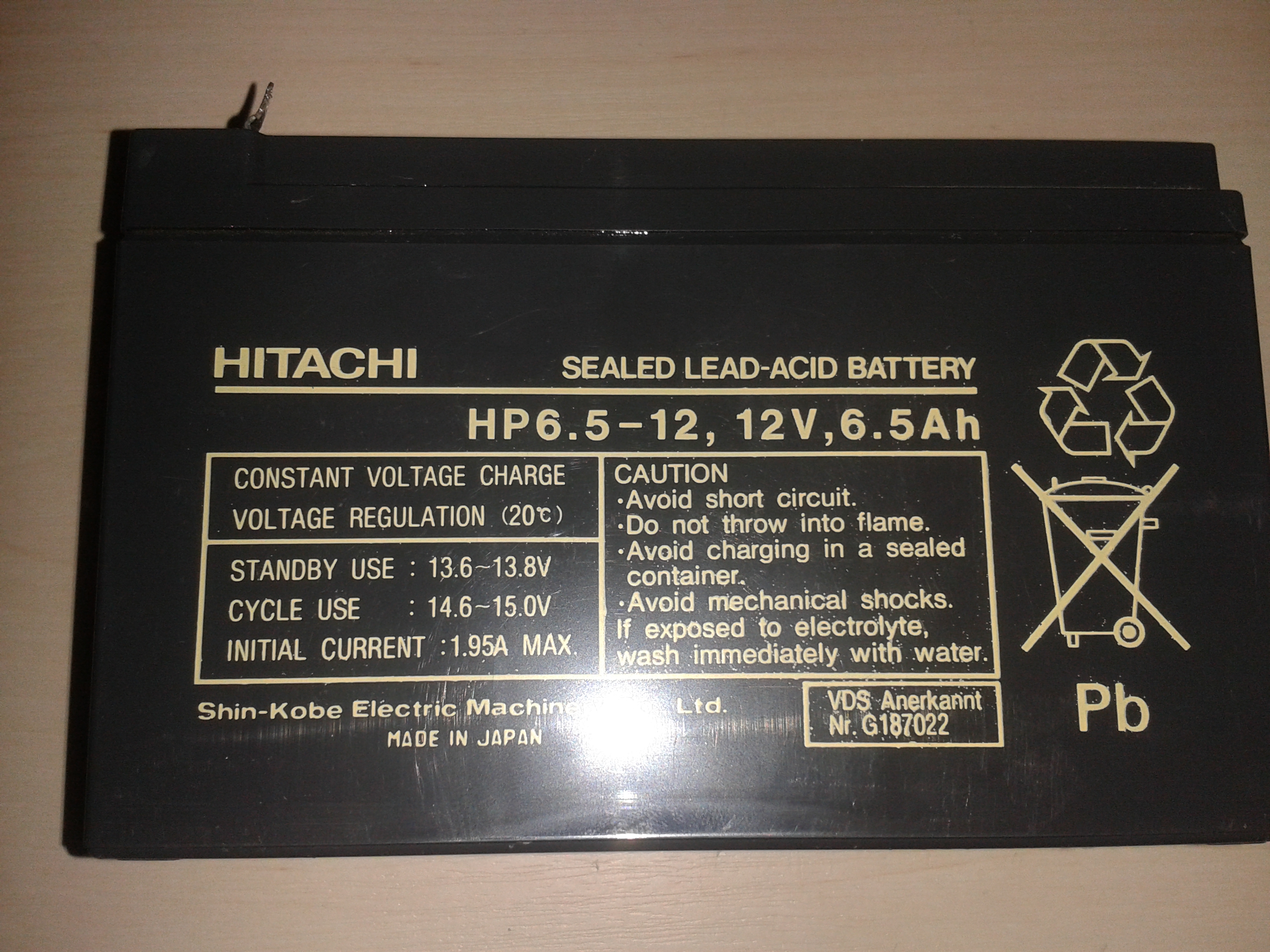 Jaką ładowarką naładować akumulator Hitachi hp6.5-12?