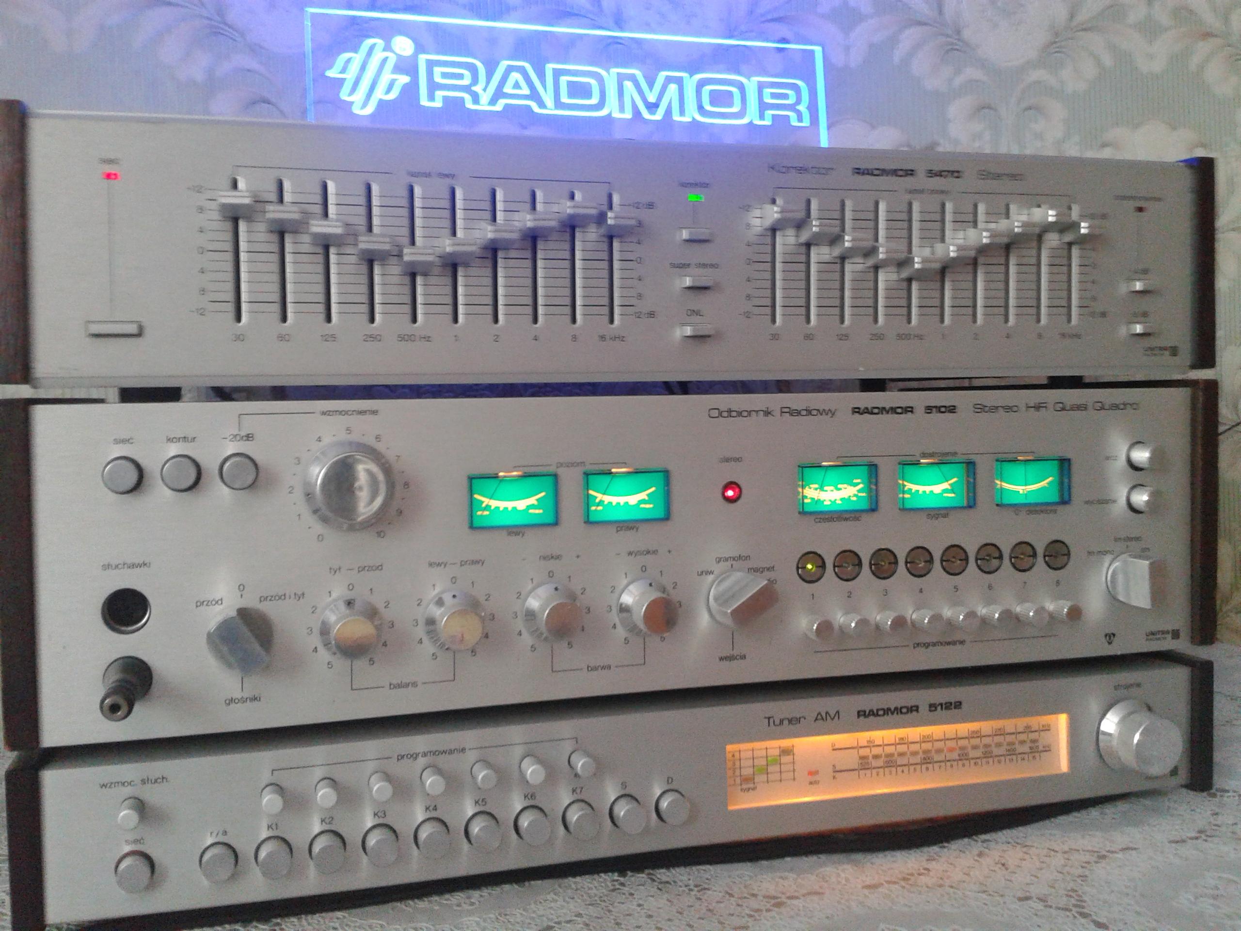 Dobór odtwarzacza CD do amplitunerów Radmor 5100/5102, 5412 - jakie opcje?