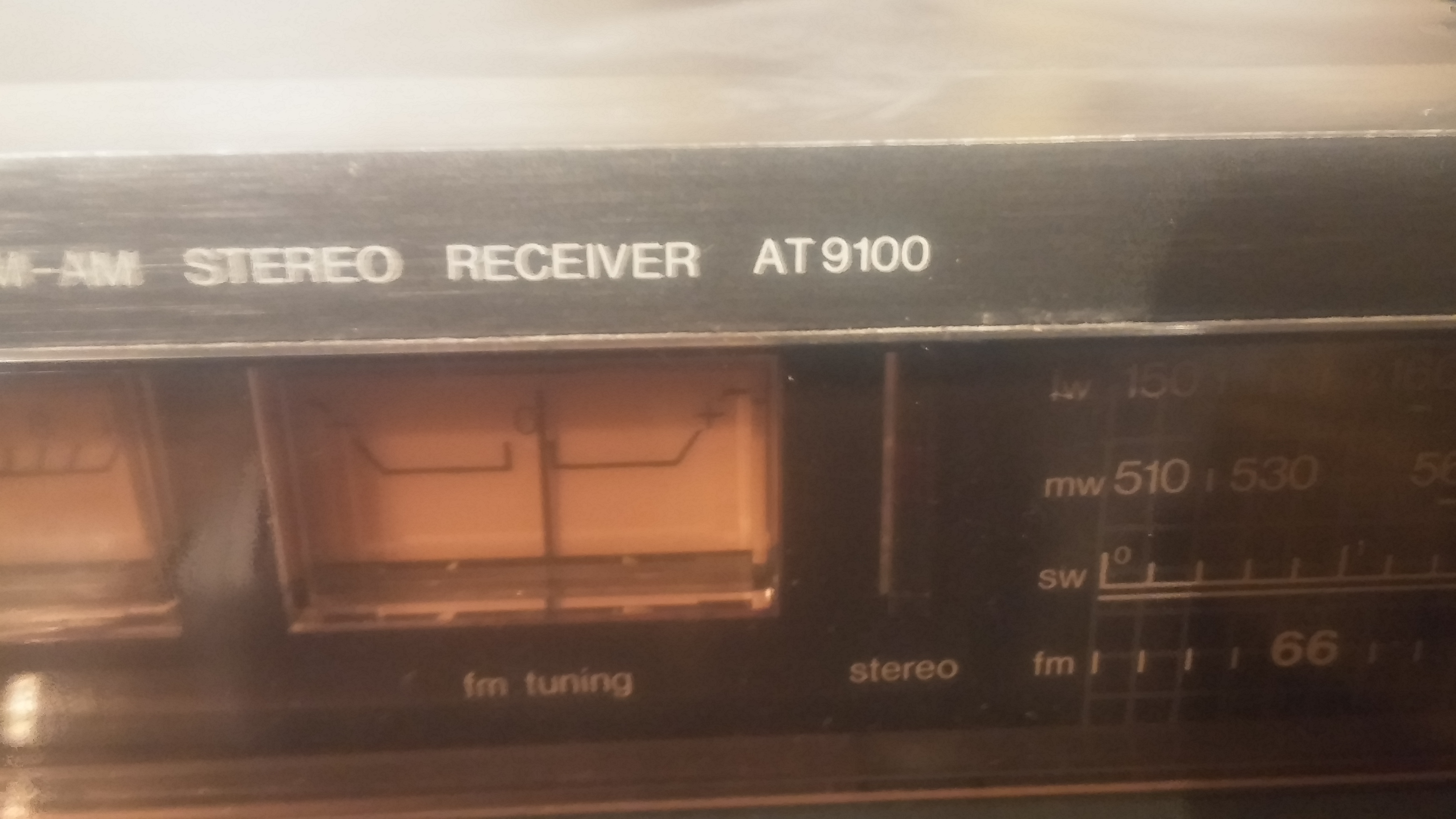 [Sprzedam] Unitra AT9100 ZRK FM-AM Stereo Receiver, Stan BDB, Bytom