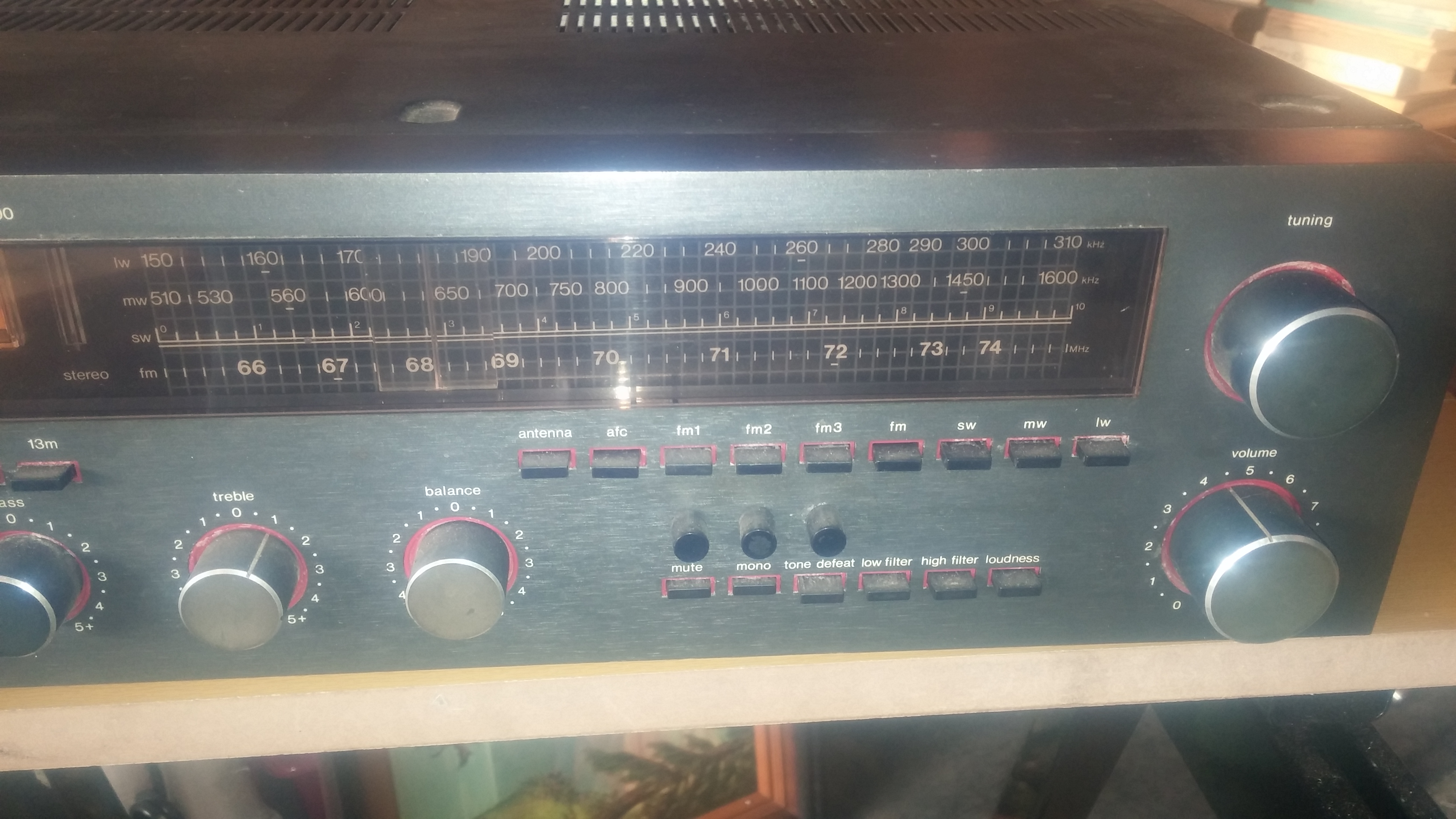 [Sprzedam] Unitra AT9100 ZRK FM-AM Stereo Receiver, Stan BDB, Bytom