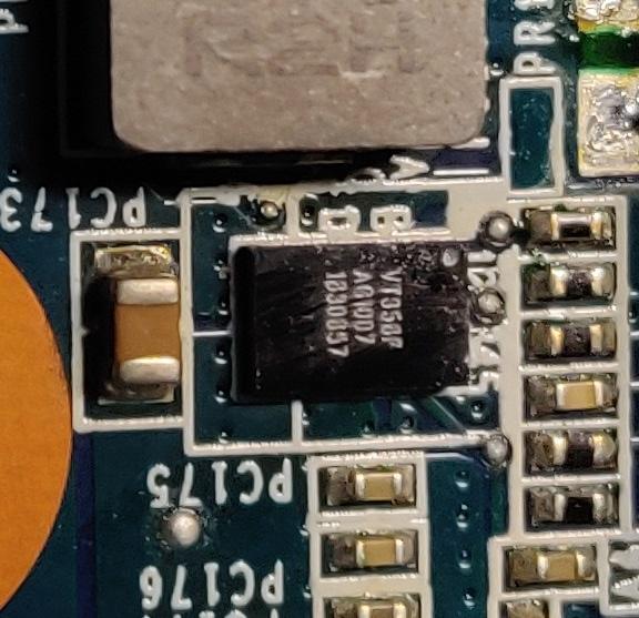 HP Pavilion DV7 4030ew - Wymiana układu BGA Volterra VT358F