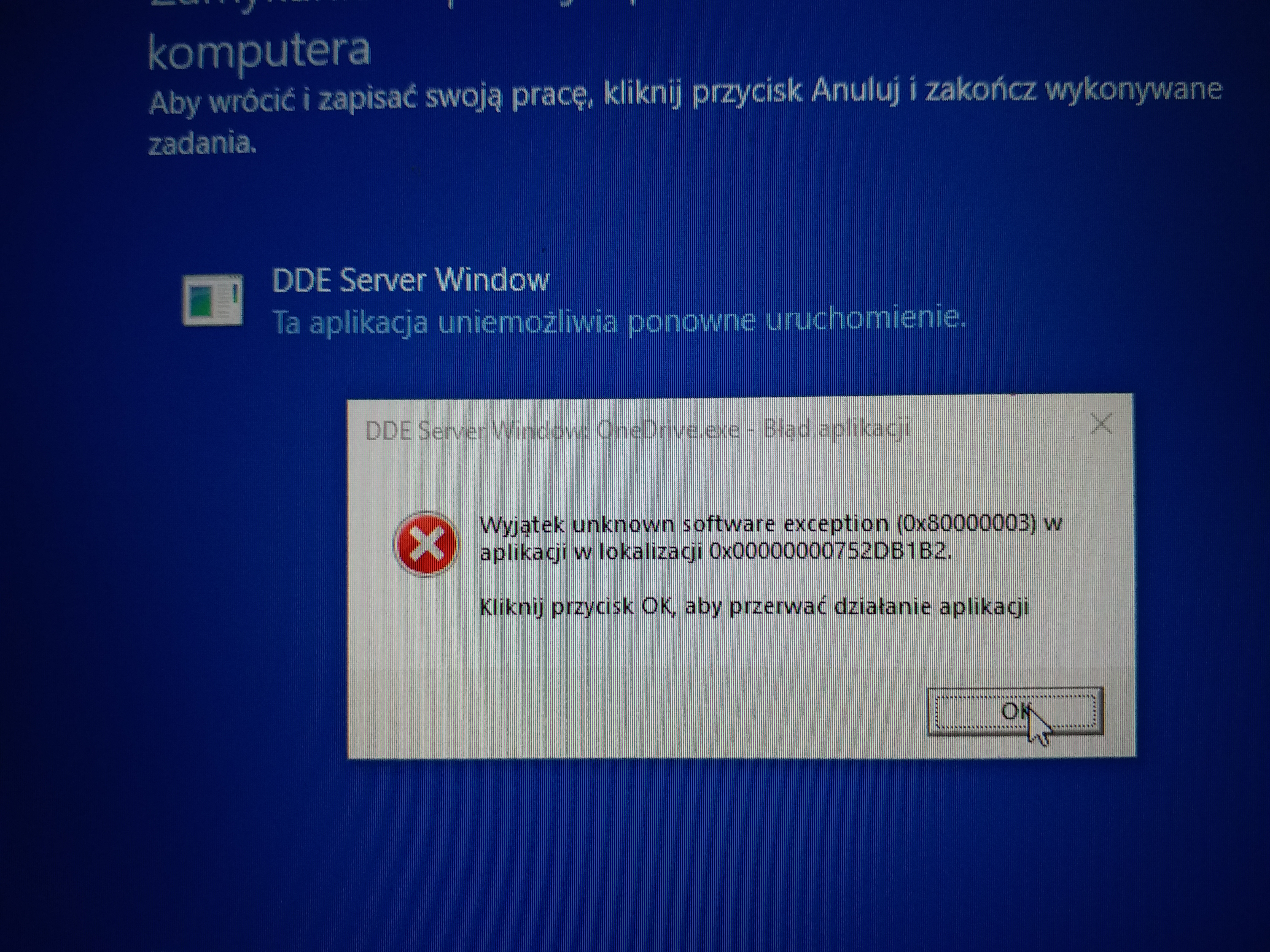 Błąd połączenia z usługą SENS po uruchomieniu Windows - jak naprawić?