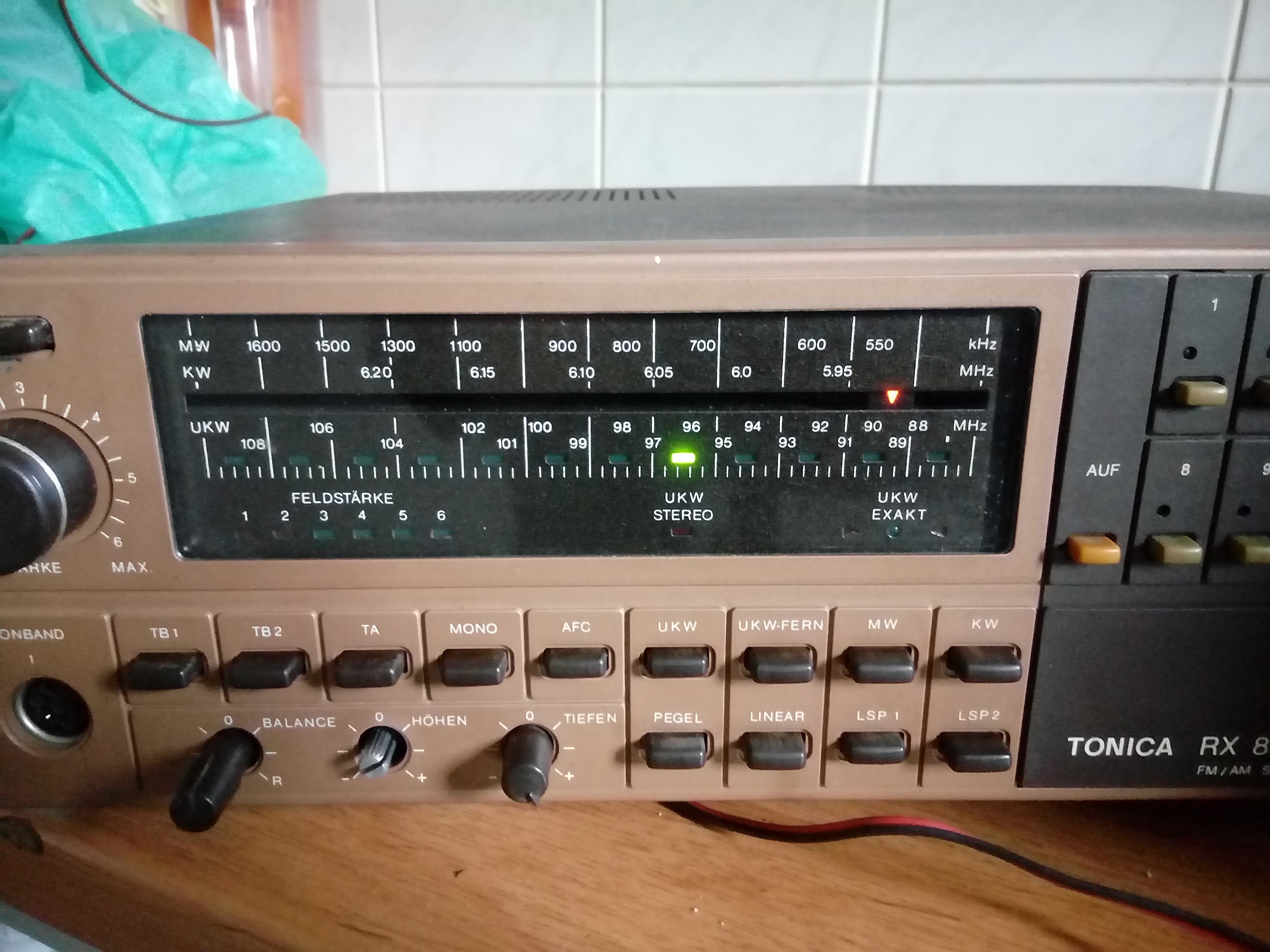 RFT Robotron Tonica RX81 - czy trafo było podmienione? Brak UKF