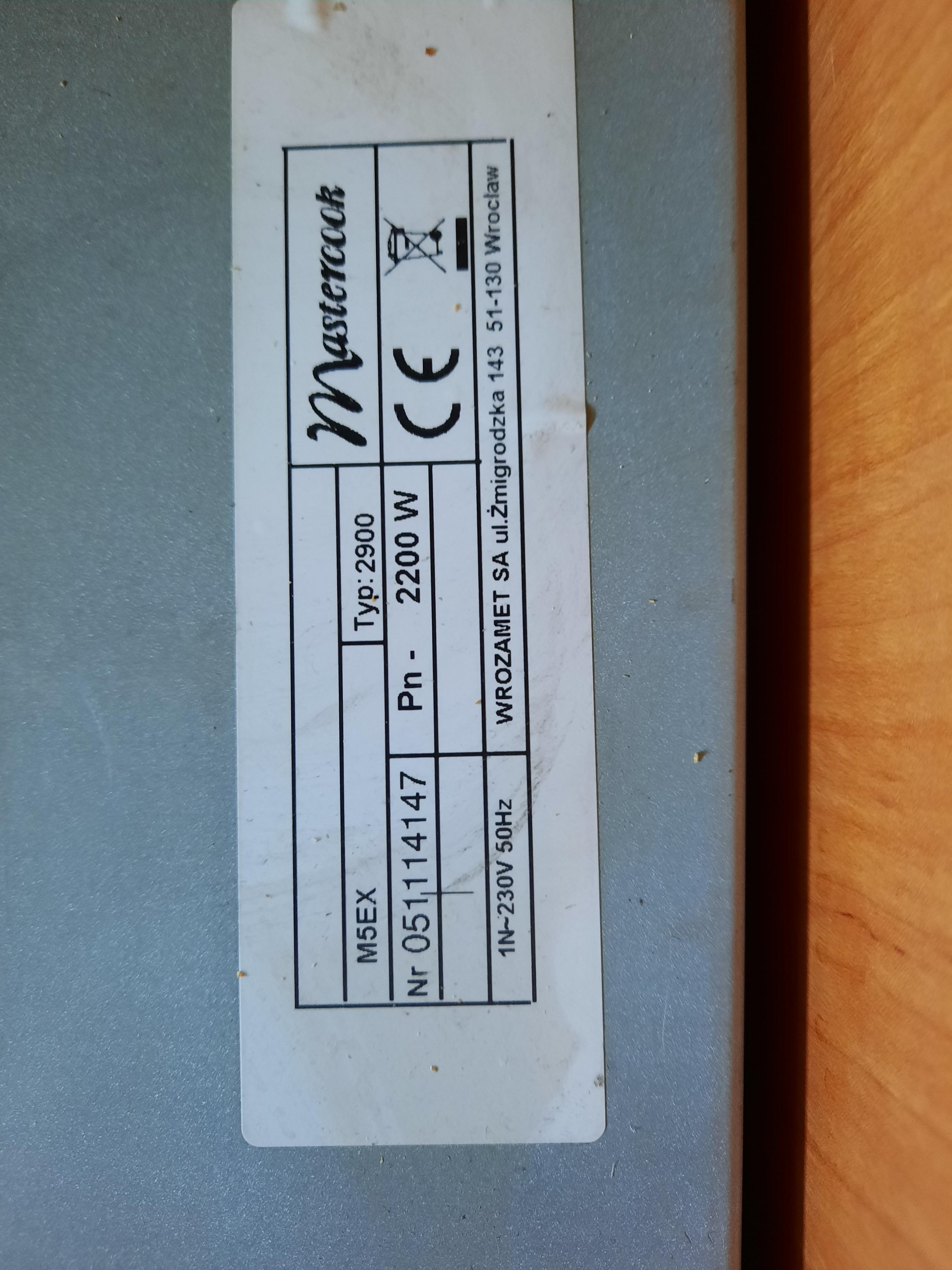 Uszkodzenie jedenastego styku w przełączniku piekarnika Mastercook M5EX ...