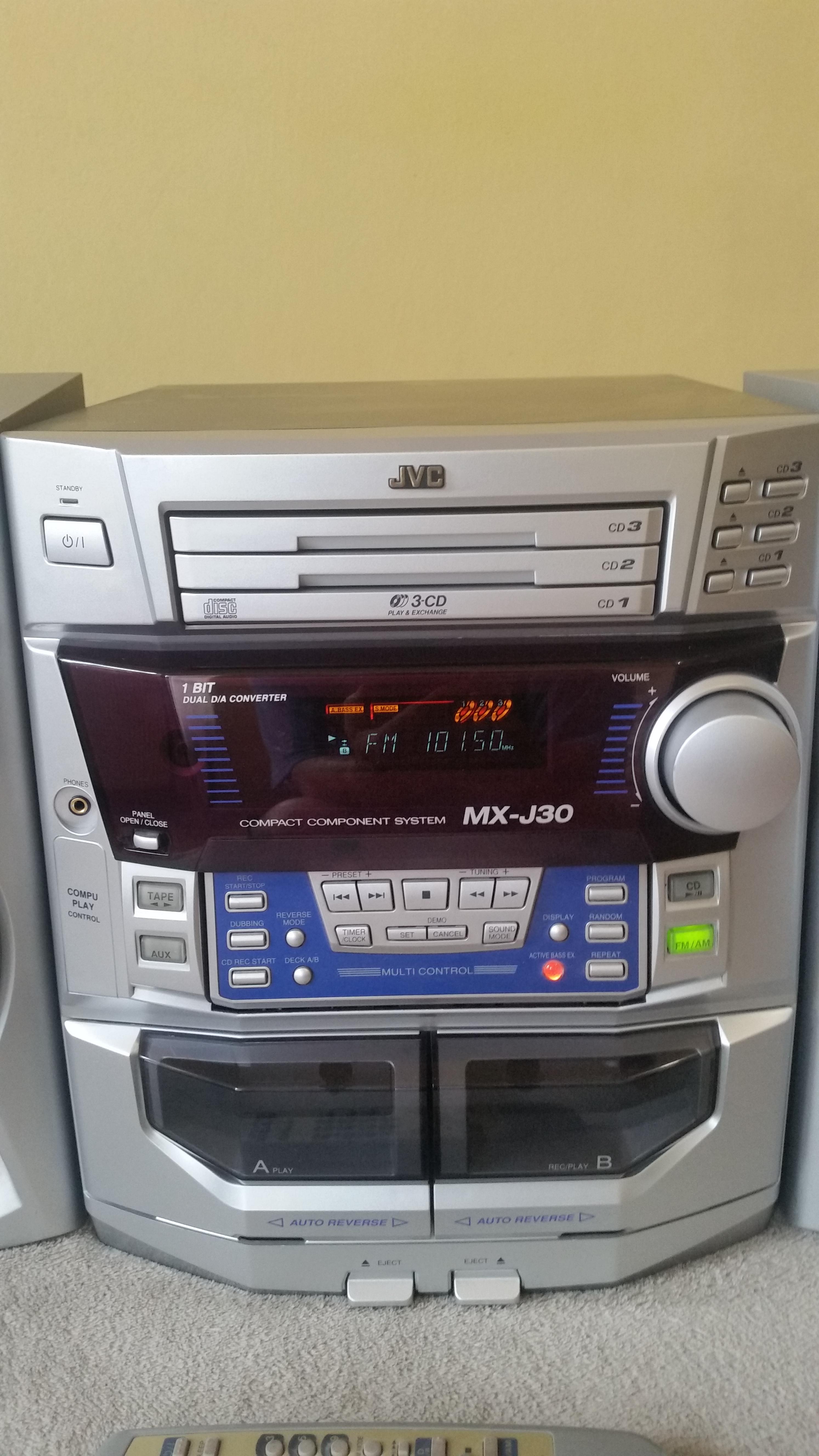 [Rozwiązano] Wieża jvc mx-j 30 , mx-j 500 - programowanie stacji Fm