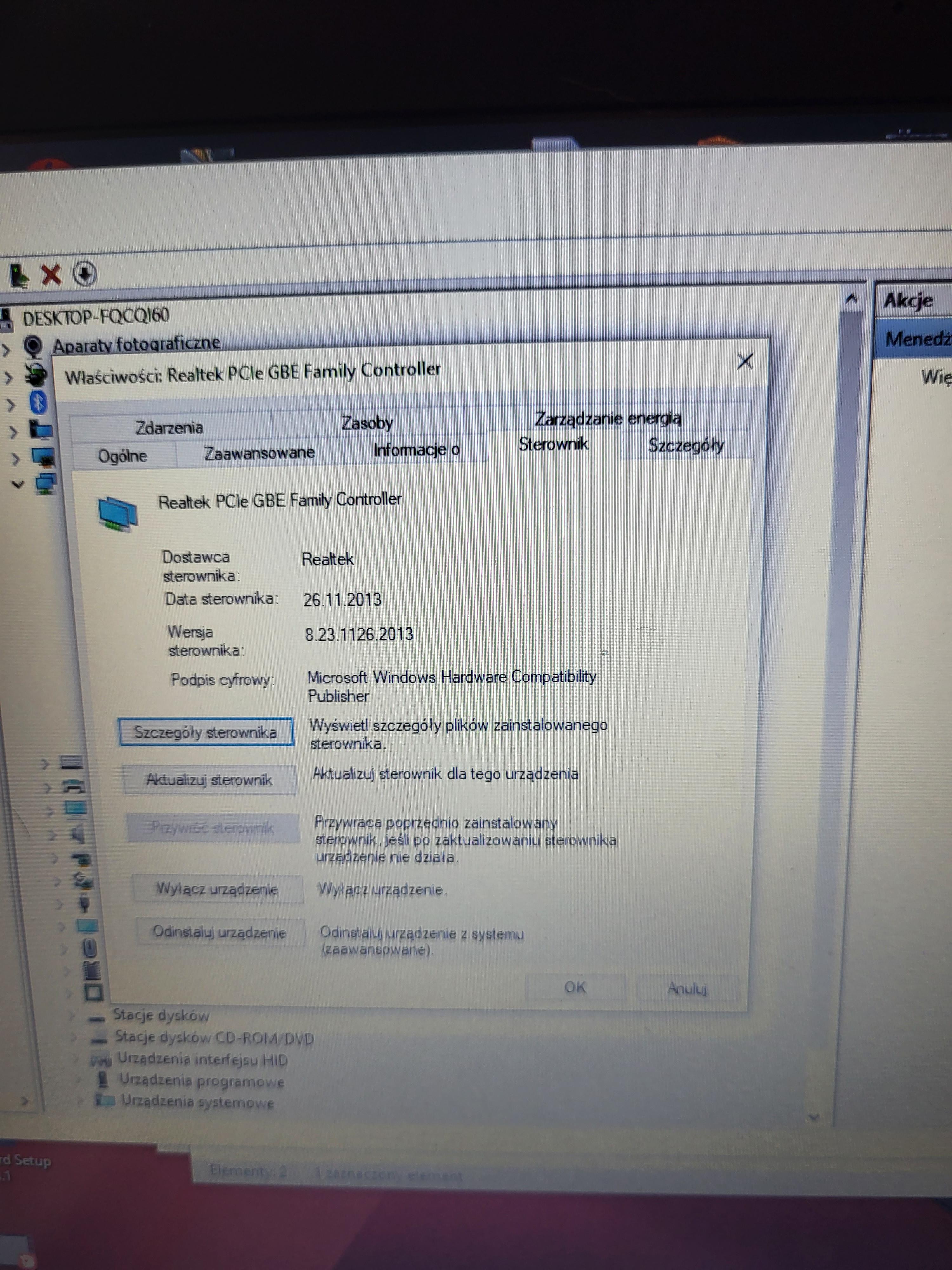 Realtek pci gbe family control - Max prędkość internetu 23Mb/s