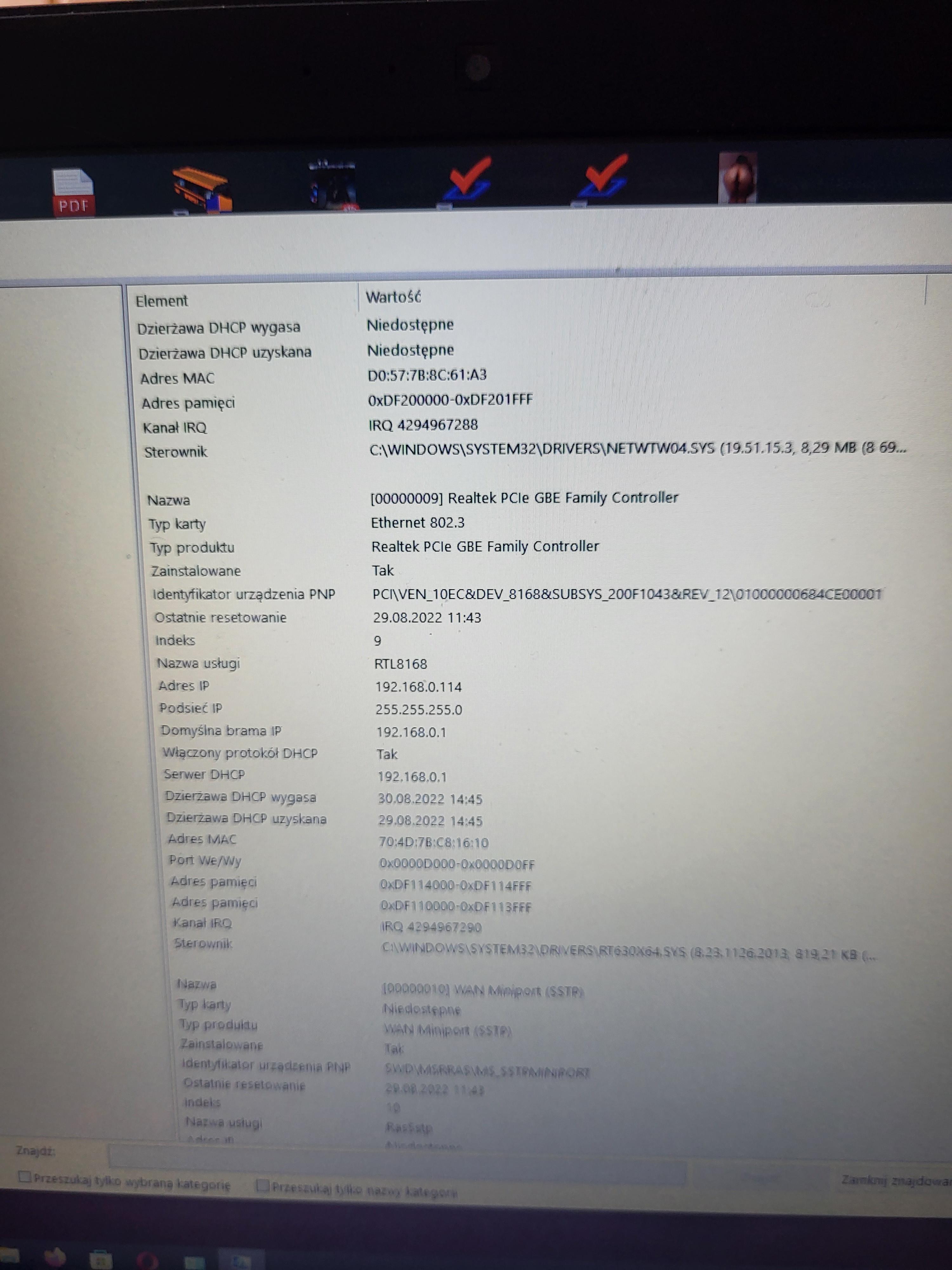 Realtek pci gbe family control - Max prędkość internetu 23Mb/s