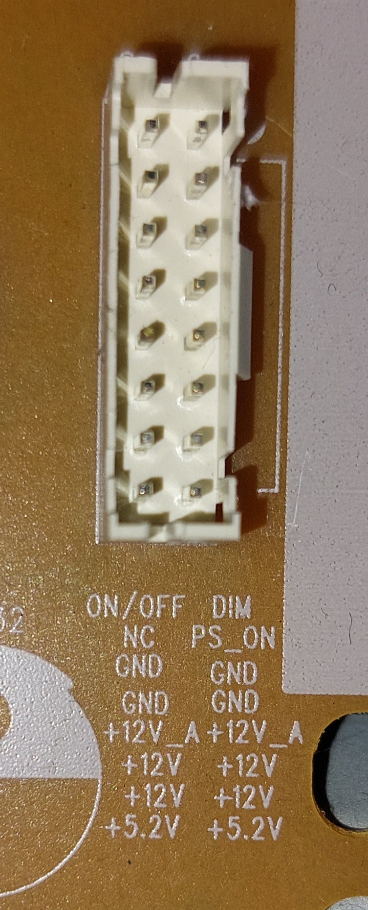 philips 715g7734-p01-001-002h pinout złącza cn9101