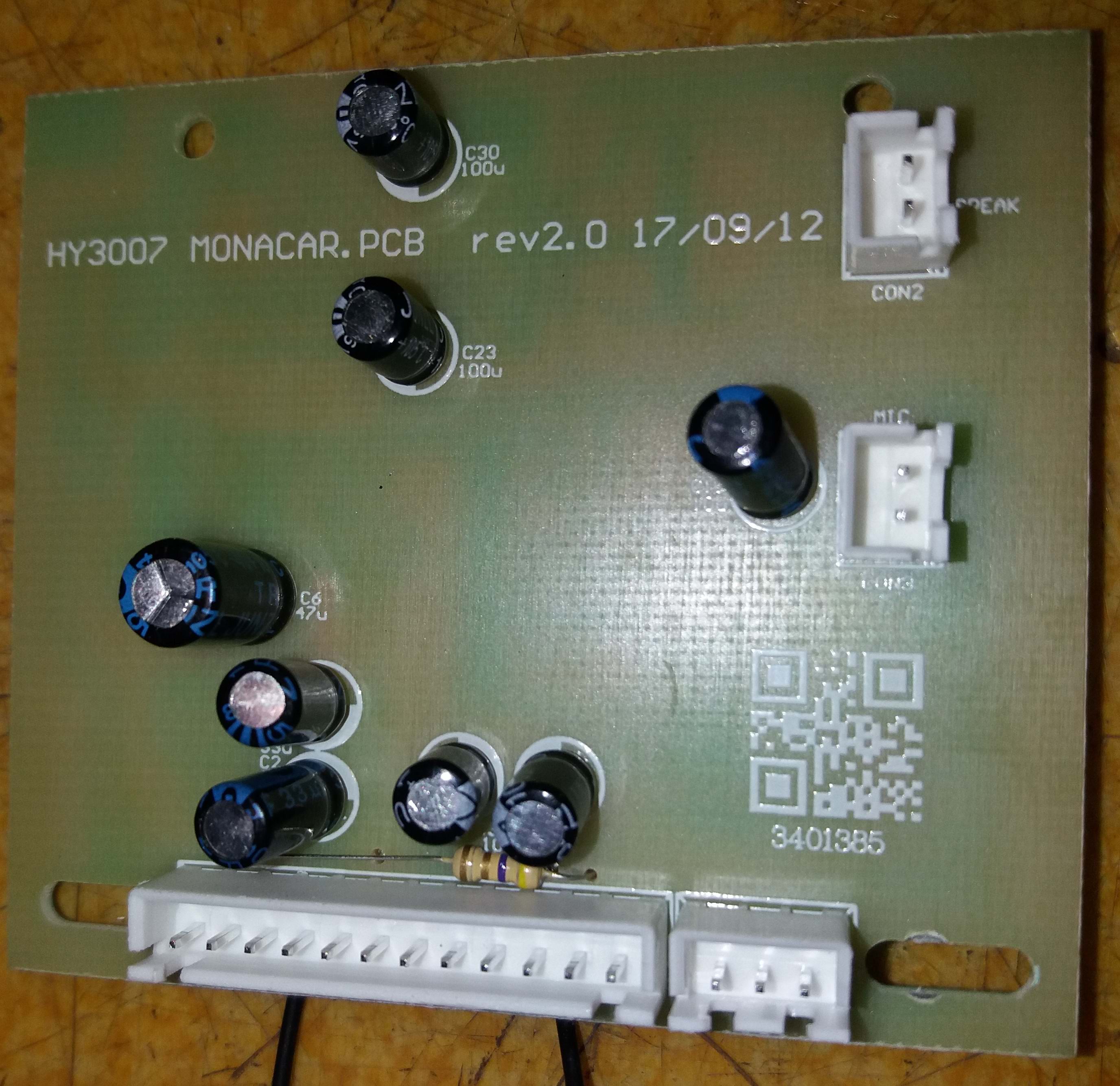 Auna - Megafon HY3007 uszkodzony układ wzmacniacza