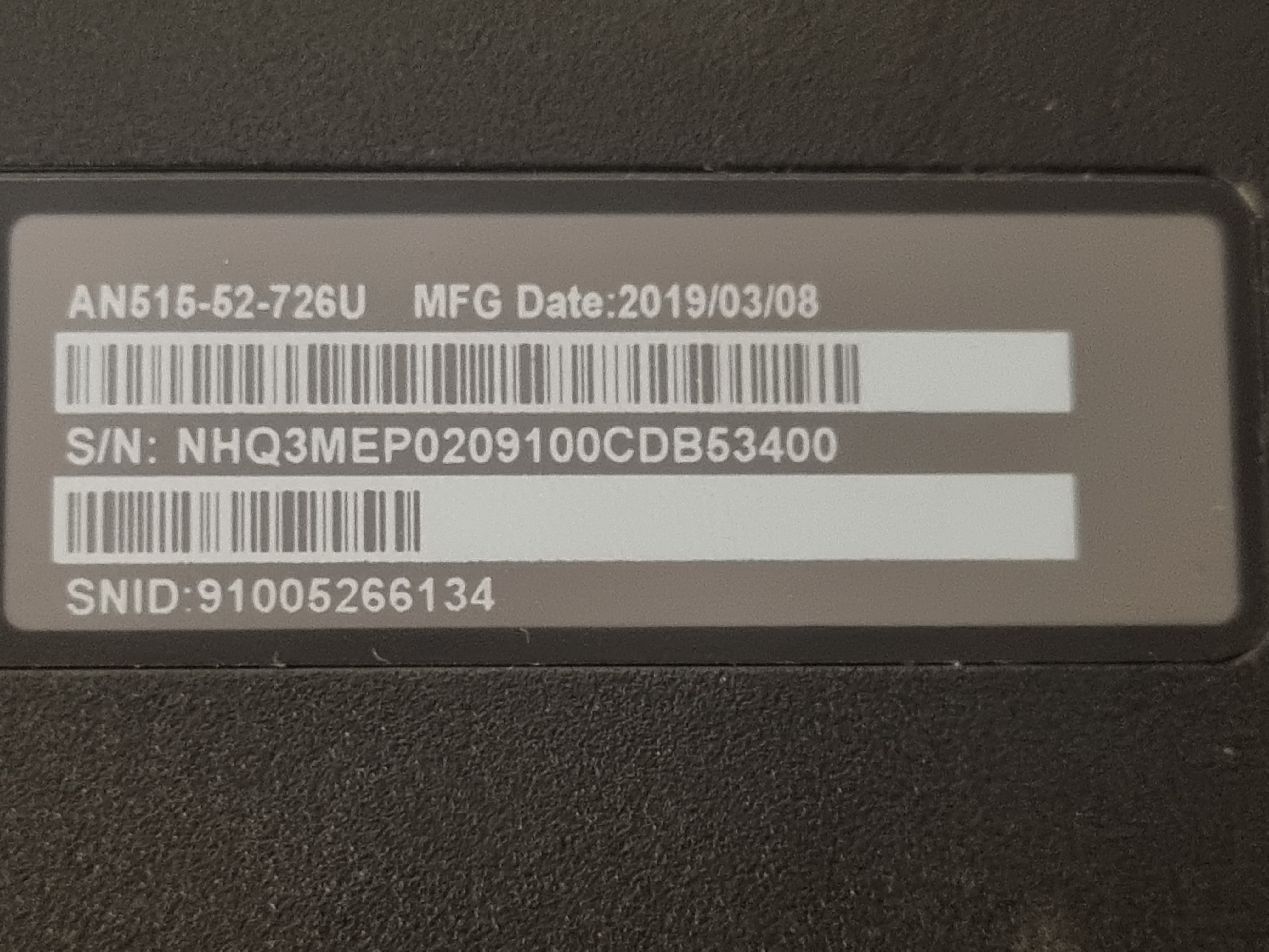 [Rozwiązano] Acer Nitro AN515-52-726U, LA-F952P: Nieładowanie baterii i ...