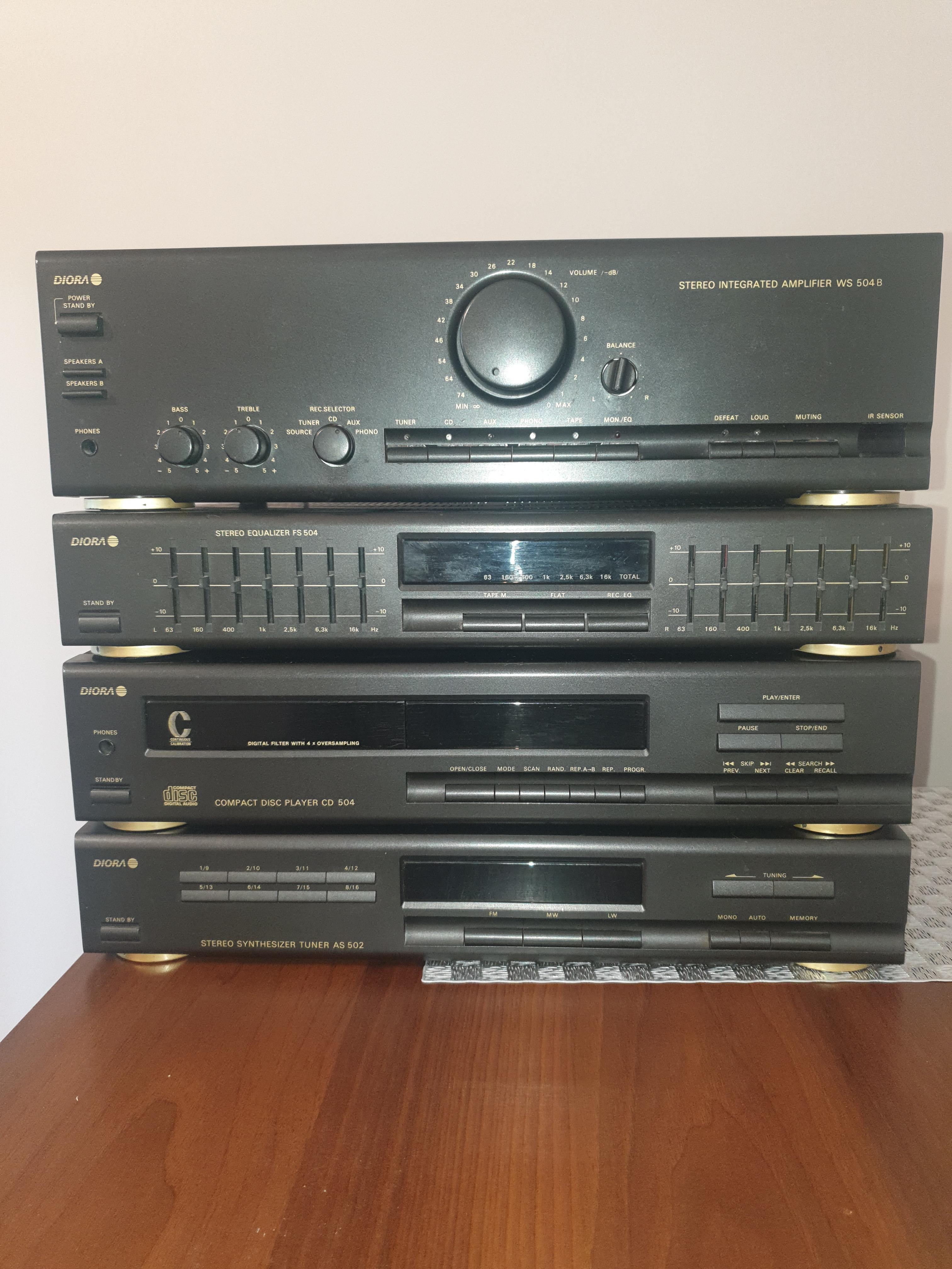 Wycena wieży segmentowej DIORY z głośnikami Altusy 110 i wzmacniaczem ...