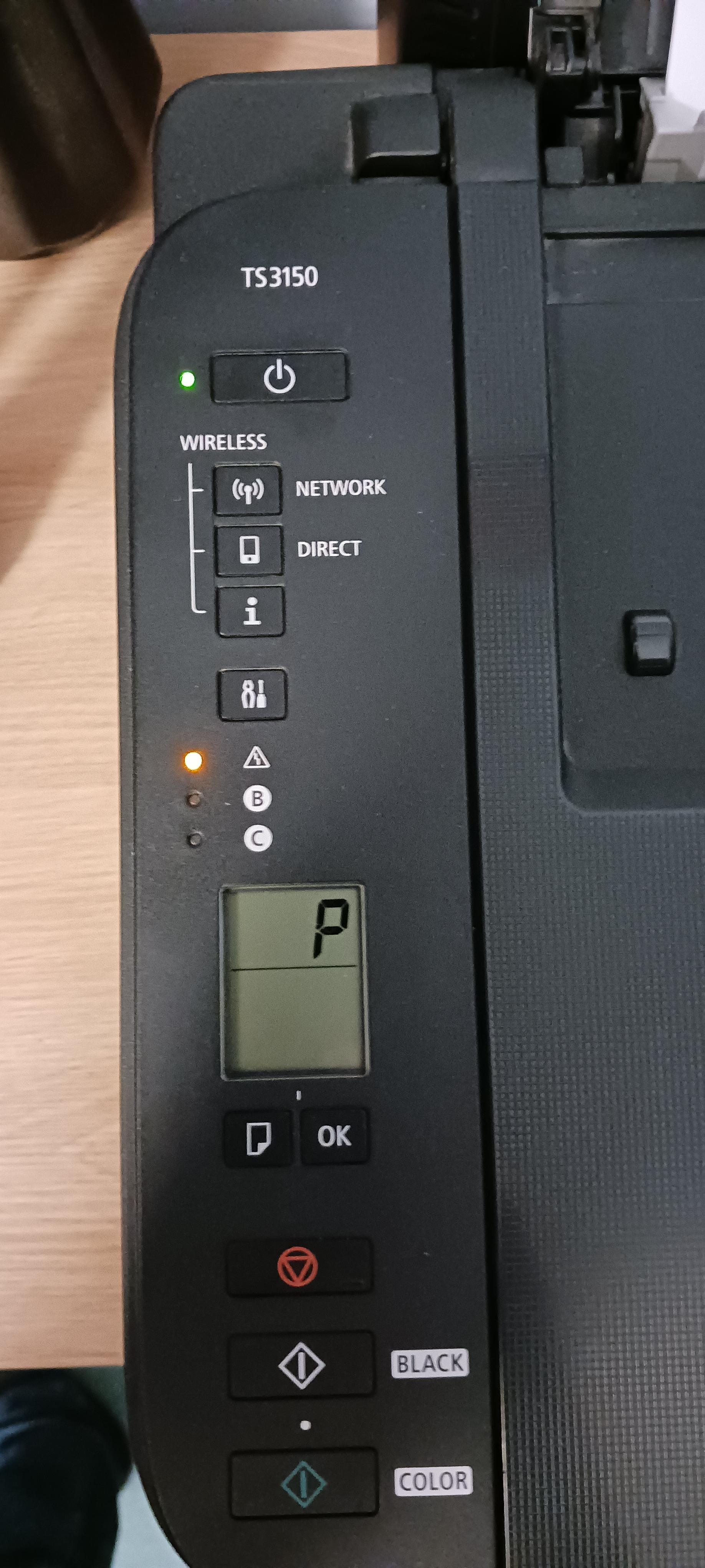 [Rozwiązano] Błąd P10 w drukarce Canon Pixma TS3150 - uniemożliwia drukowanie, kopiowanie i ...