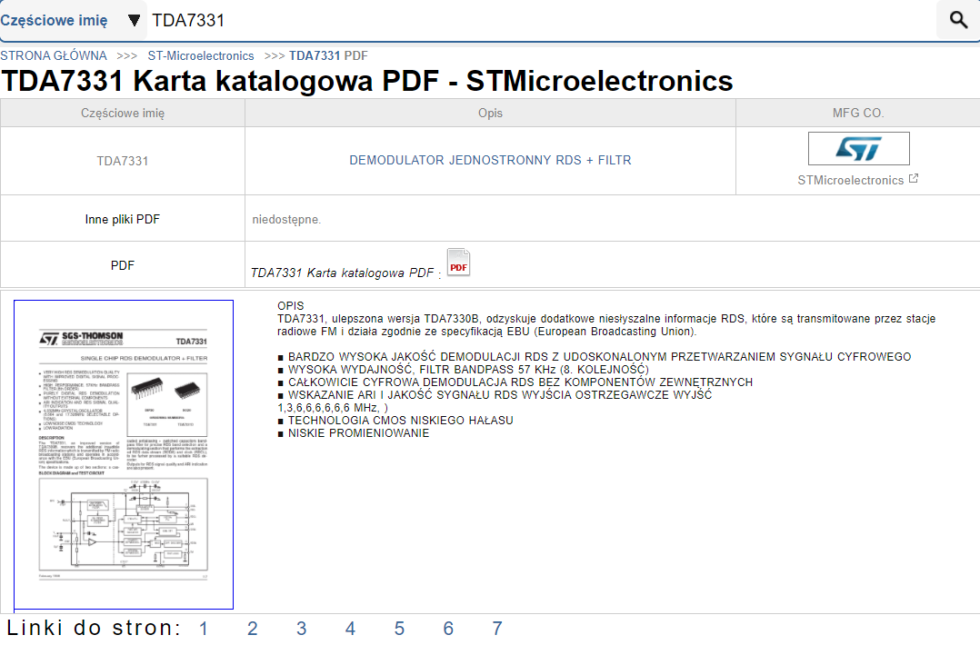 Tworzenie miernika częstotliwości z radia samochodowego CAR 400 i układu TDA7331