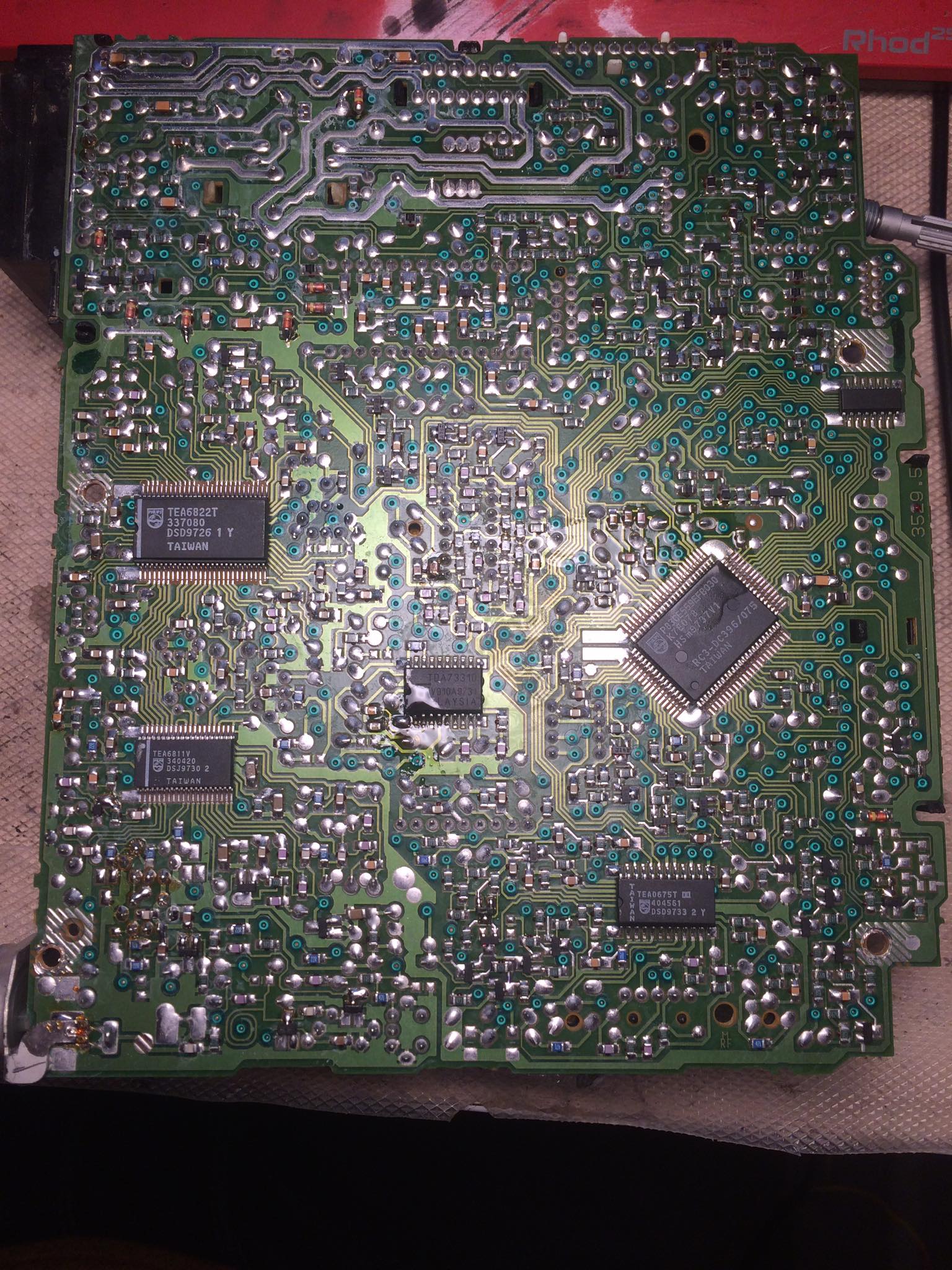 Tworzenie miernika częstotliwości z radia samochodowego CAR 400 i układu TDA7331