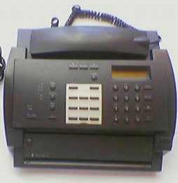 Telefon-fax Deutsche Telekom 301-T - komunikat Bitte warten... na ...