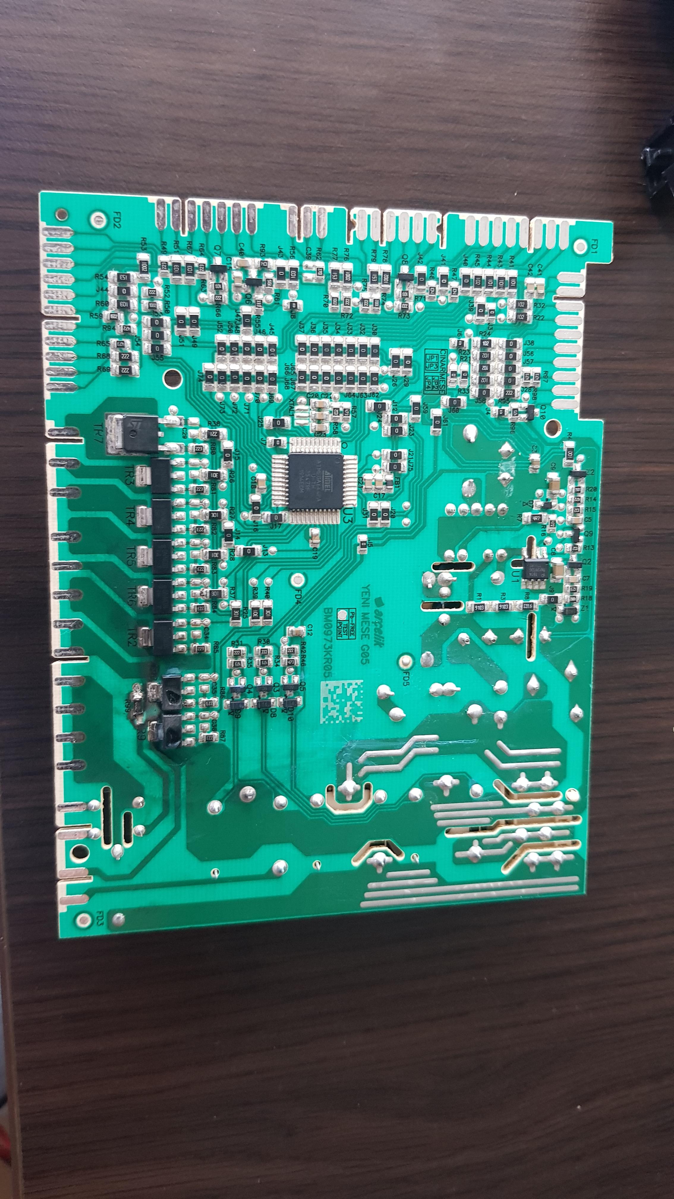 Beko DIN28430 - problem z drzwiczkami dozownika, elektromagnes i dioda ...