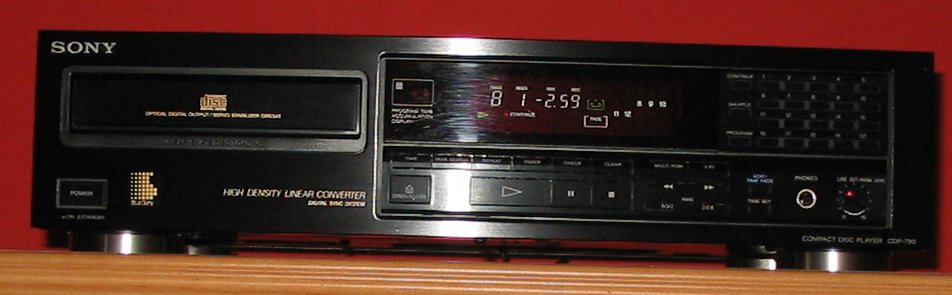 SONY CDP 790 - przerywanie muzyki przy podkręcaniu basu lub stuknięciu