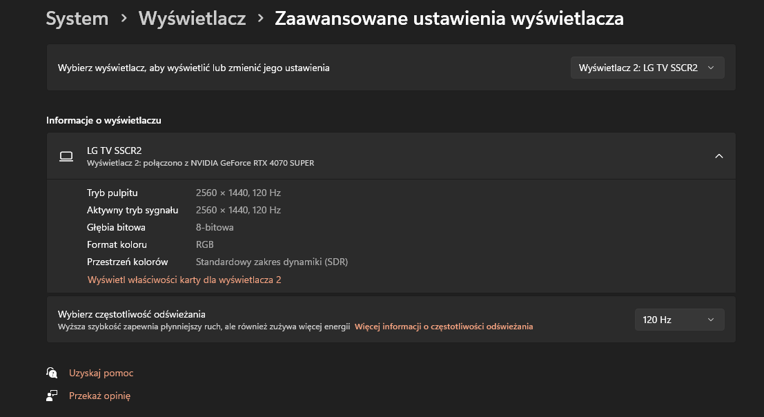 Jak uzyskać 165 FPS na telewizorze LG C3 przez HDMI? Blokada 60 FPS w ...