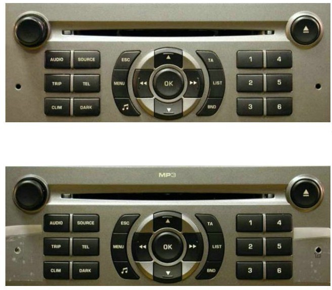 Peugeot 407 RT4 - czy można przełożyć laser z radia bez MP3 do radia z MP3?