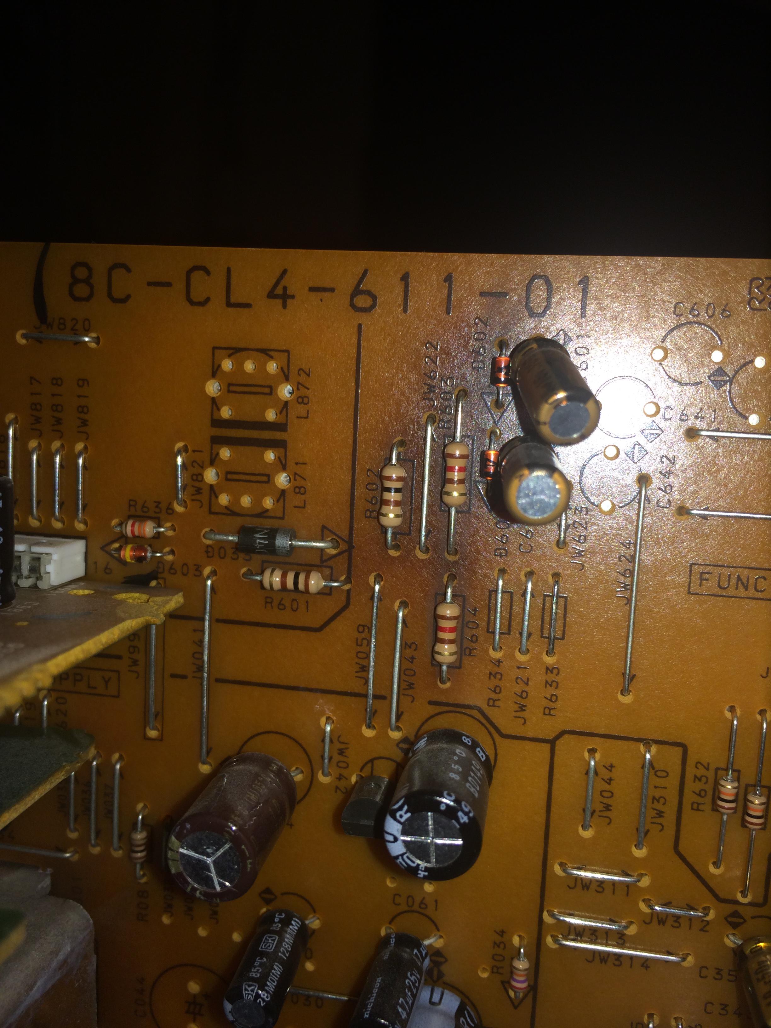 Aiwa xr-em61 - Potrzebny schemat serwisowy lub oznaczenie elementu