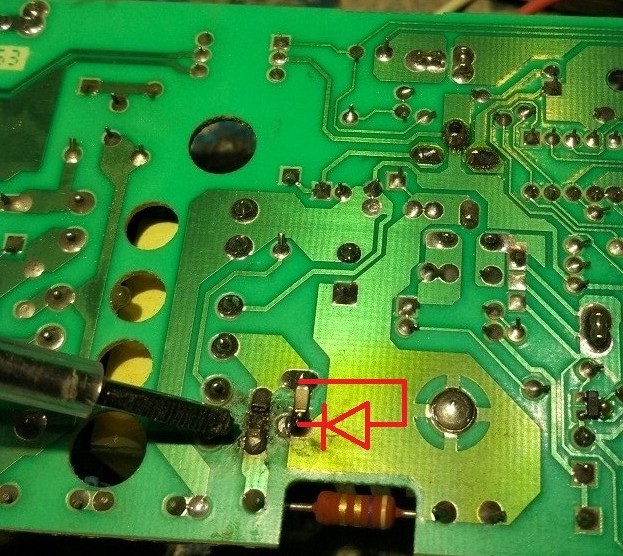 Jak zidentyfikować spalony element w ładowarce Festool LC45?