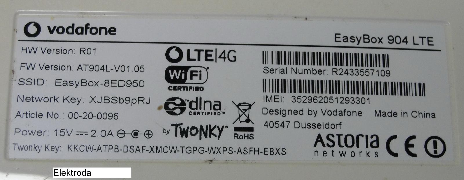 EasyBox 904 LTE Vodafon - Jak skonfigurować punkt dostępu APN Orange ...