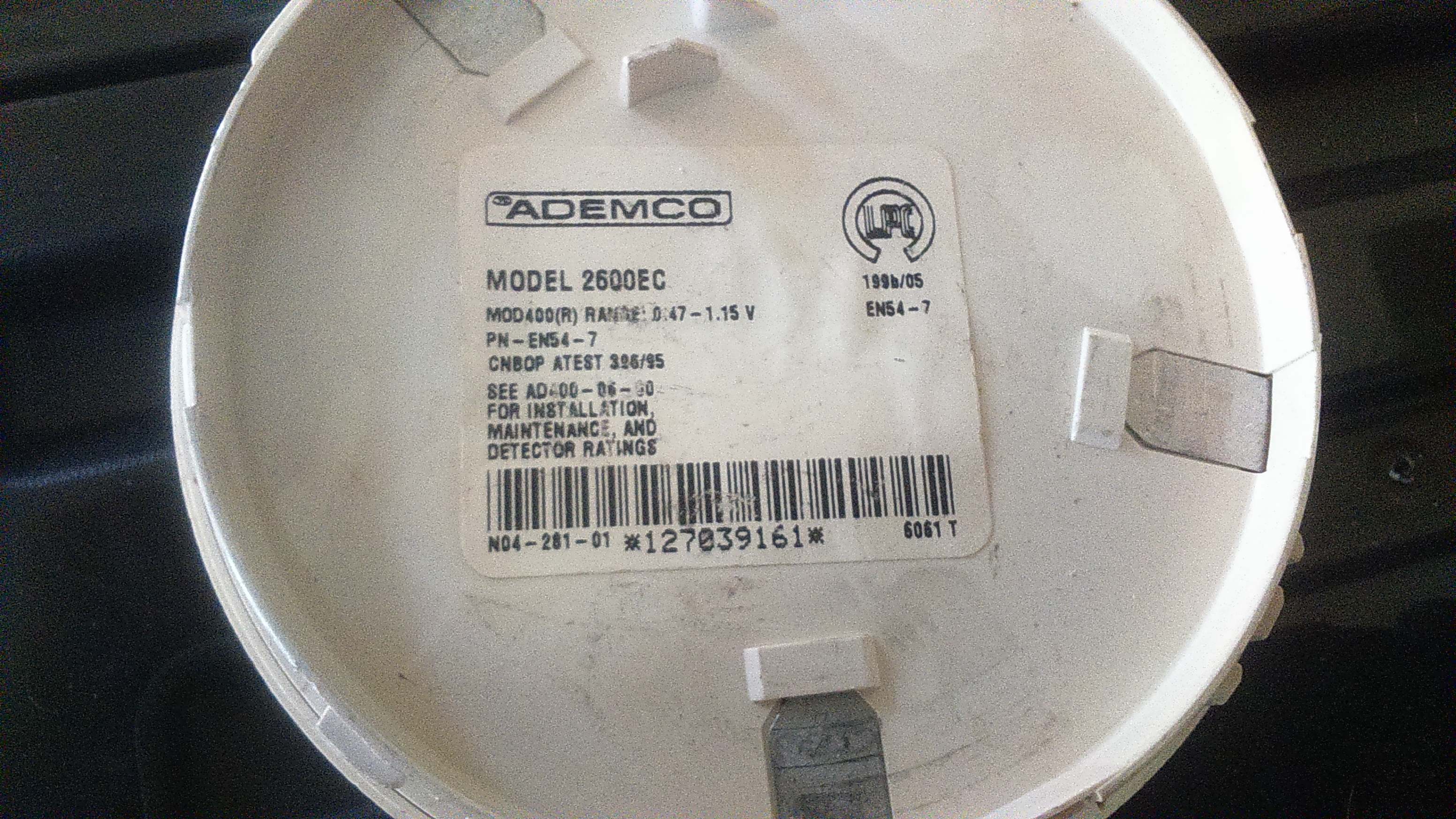 [Sprzedam] Czujki Ademco Model 2600EC - elektroda.pl