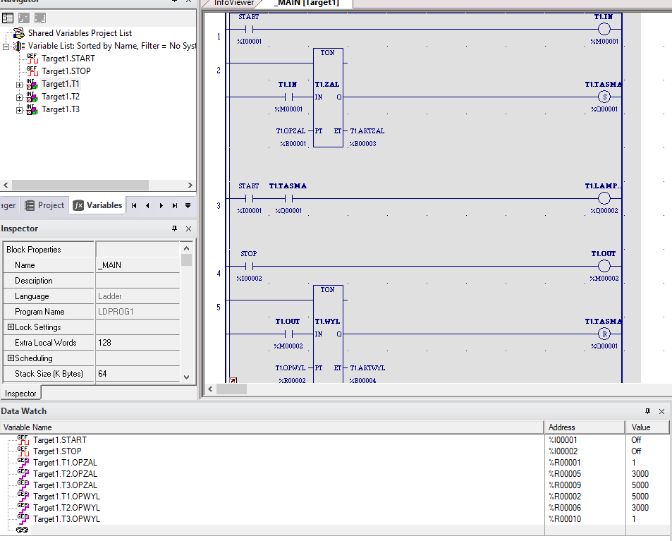 Dlaczego zmienia się wartość Initial Value w timerach? PAC Machine Edition.