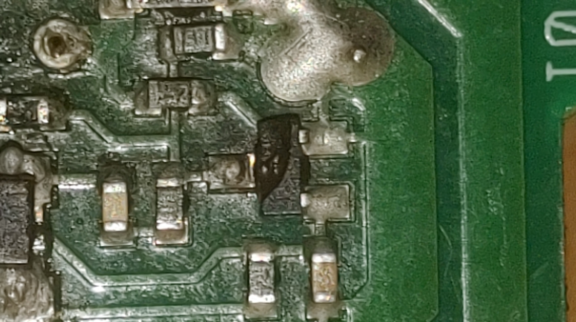 Ariston Hotpoint 4DSB-HA Identyfikacja podzespołów przetwornicy w lodówce