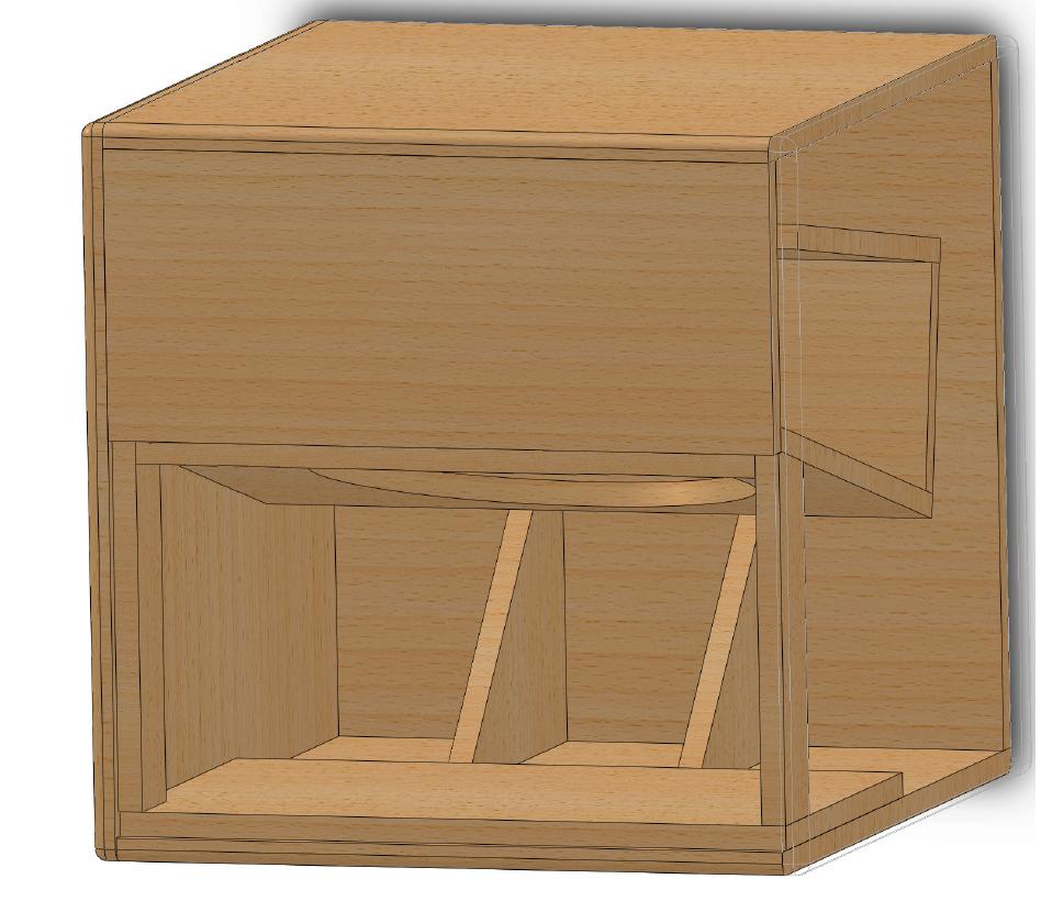 [Sprzedam] Subwoofer Cubo 12 na B&C 12PZ32 4 ohm