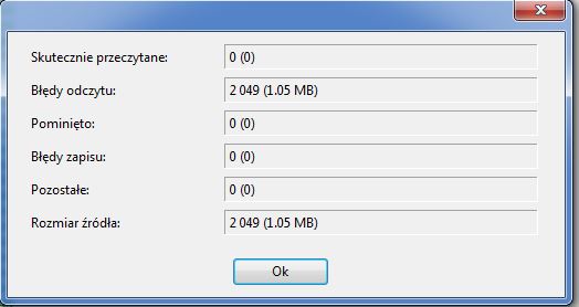 WD Ext HDD 1021 USB - Brak dostępu do danych, błędy w S.M.A.R.T.