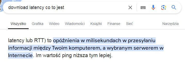 Wysoki download latency na światłowodowym internecie Orange - jak to ...