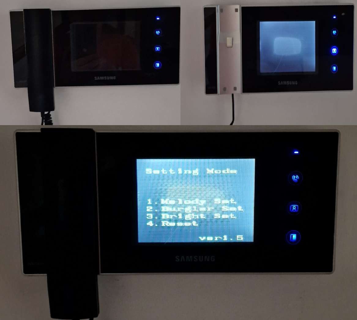 Wideodomofon Samsung SHT-3005XT - zamiennik dla kamery Samsung SVC-271M