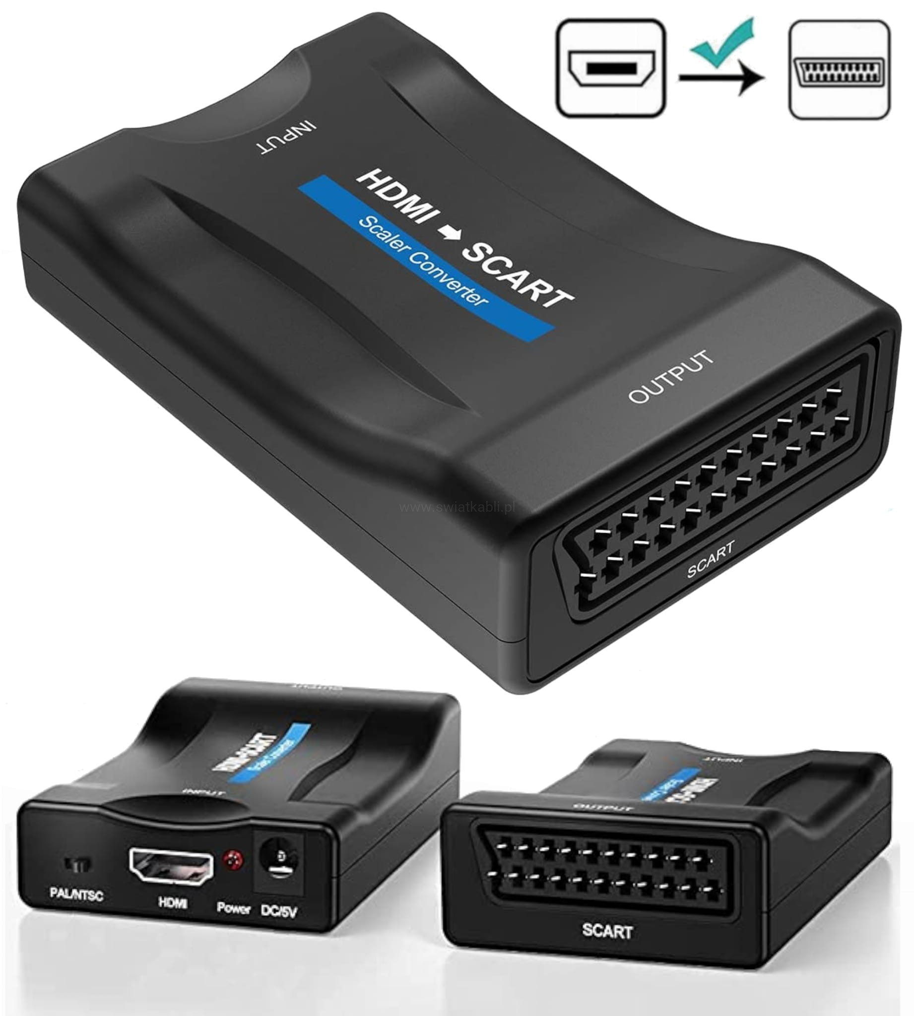 Szukam konwertera HDMI na RGB (Scart) dla Panasonic TX-36PB50D