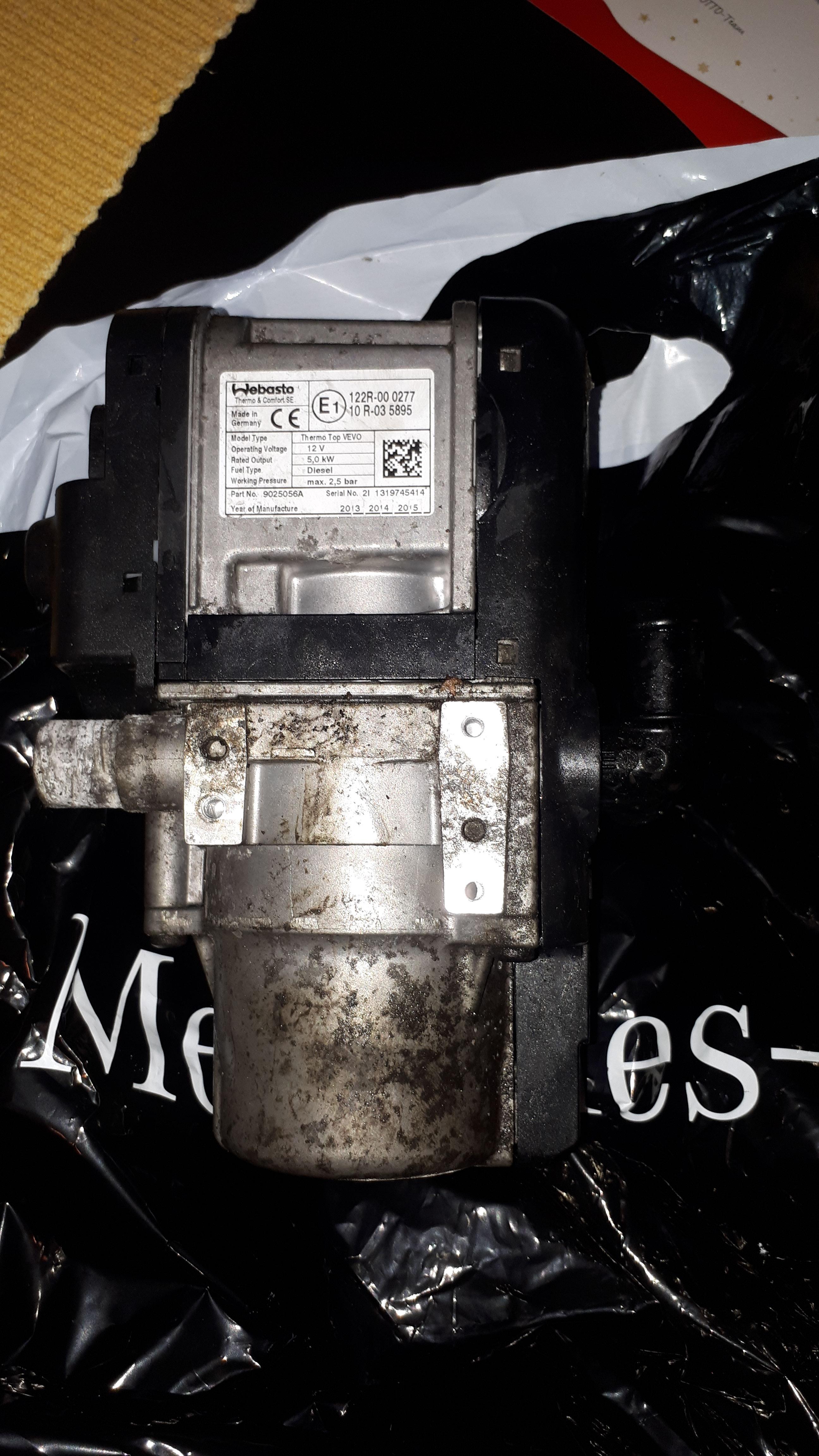 [Sprzedam] Webasto mercedes w212 diesel - elektroda.pl