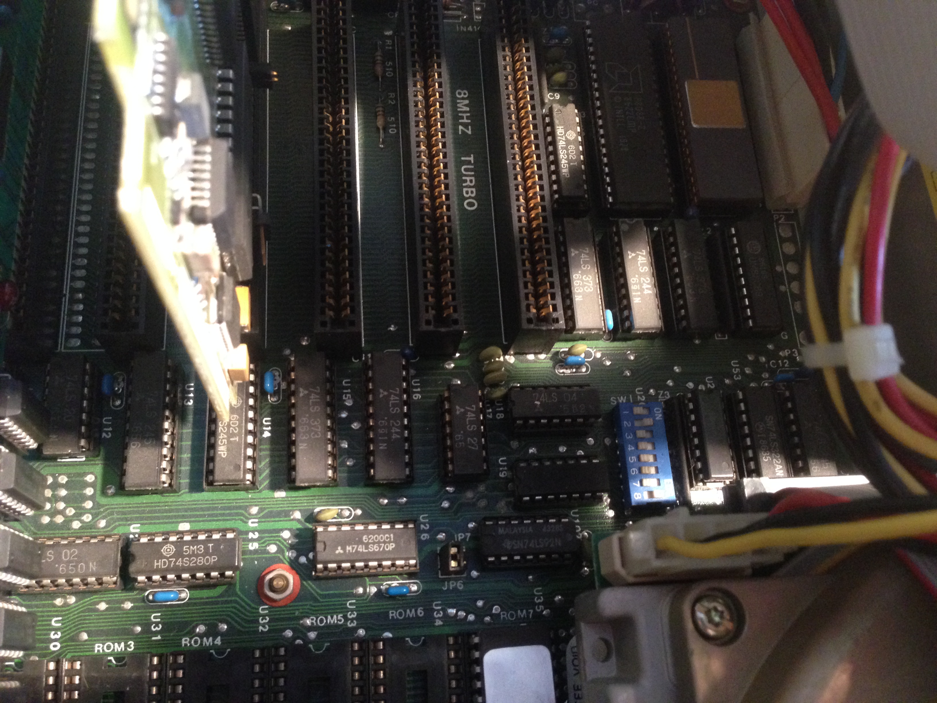 IBM PC XT/AT 8MHz Turbo - Jak ustawić bootowanie z FDD 3,5''?