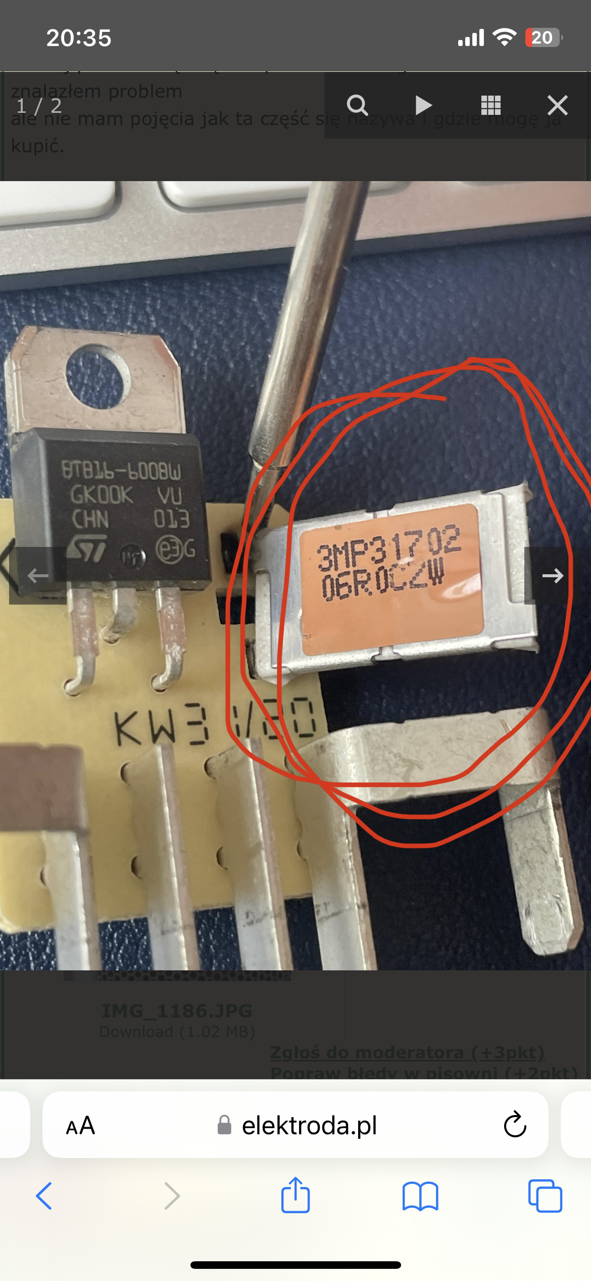 Gdzie kupić część do odkurzacza Miele S8340 PowerLine - nie włącza się
