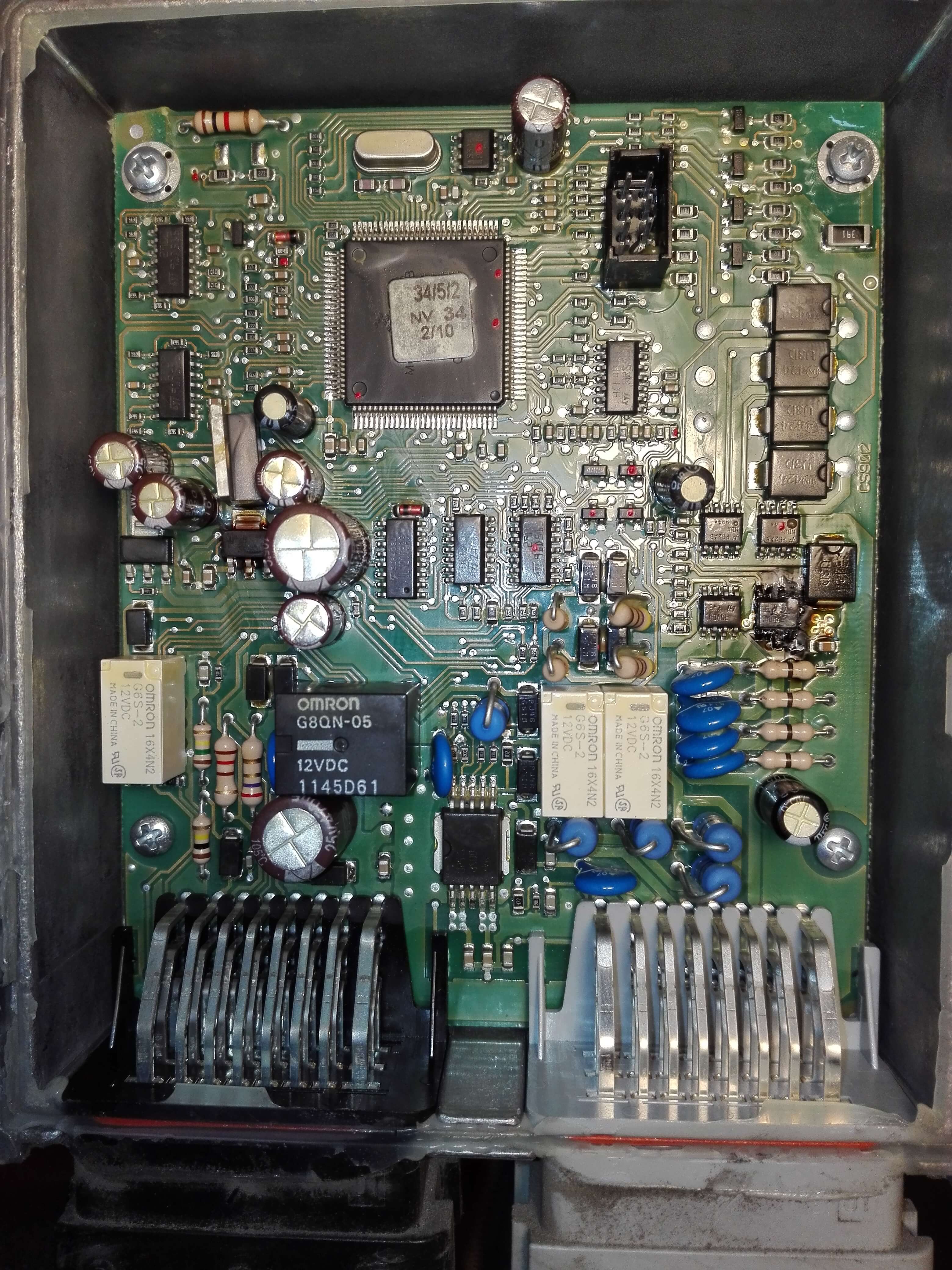 AEB 2001 NV - Spalony element w module gazowym Citroena - identyfikacja