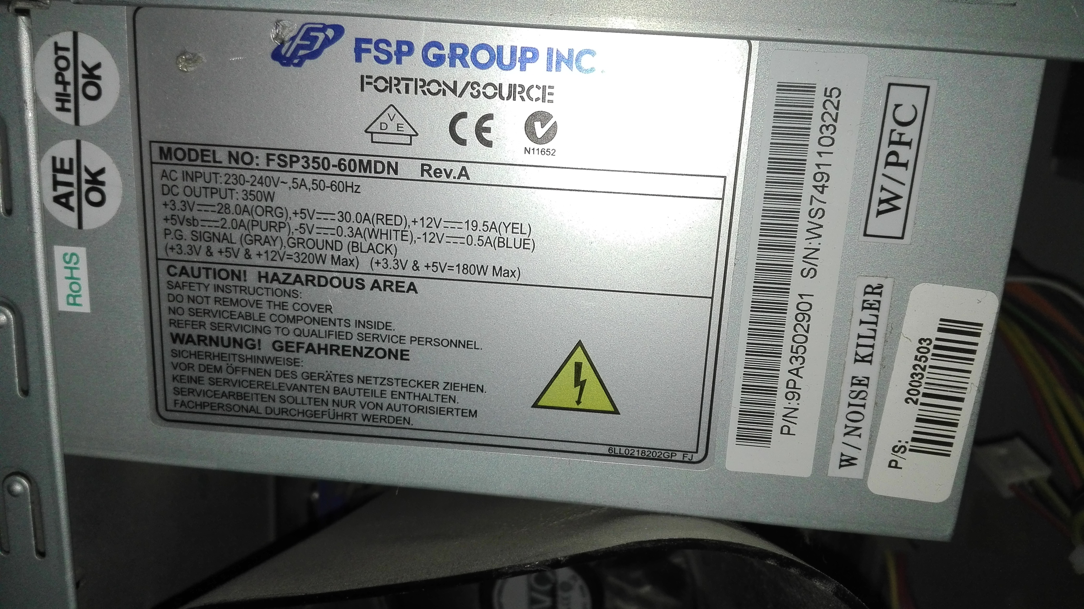 Karta Nvidia quadro fx 1400 - Komputer się zawiesza - 2