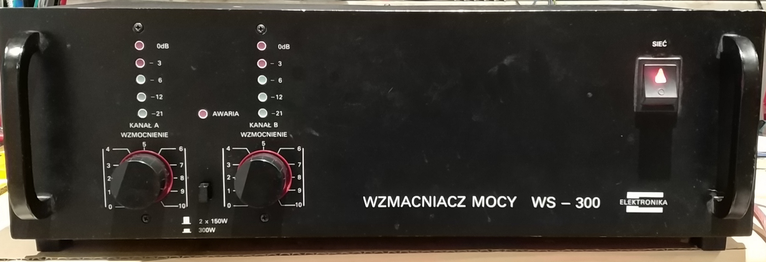 [Zakup] Poszukiwany Wzmacniacz Mocy ELEKTRONIKA WS-300, Uszkodzony ...