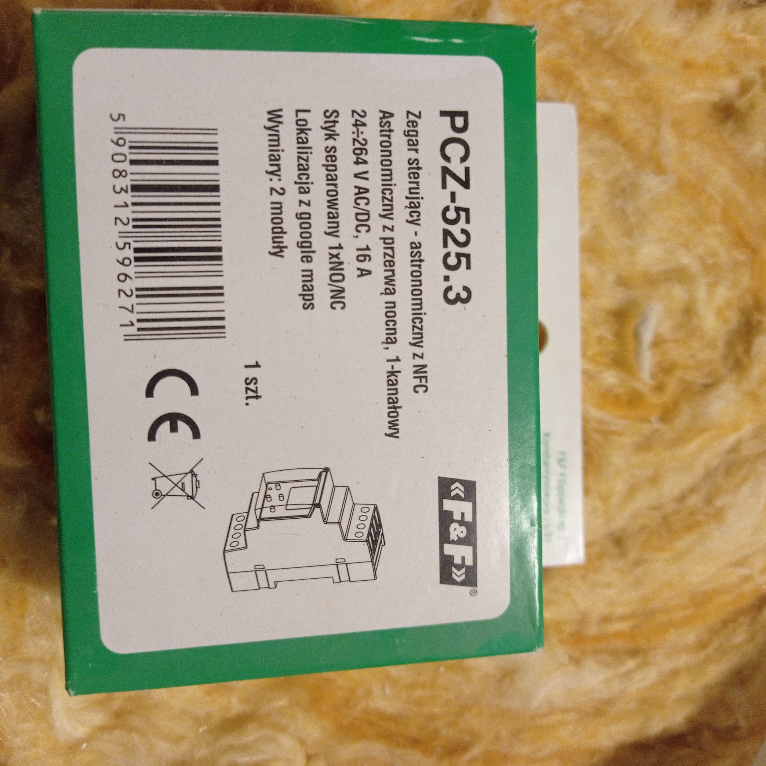 [Rozwiązano] Połączenie PCZ-525.3 firmy FF czujnik astronomiczny