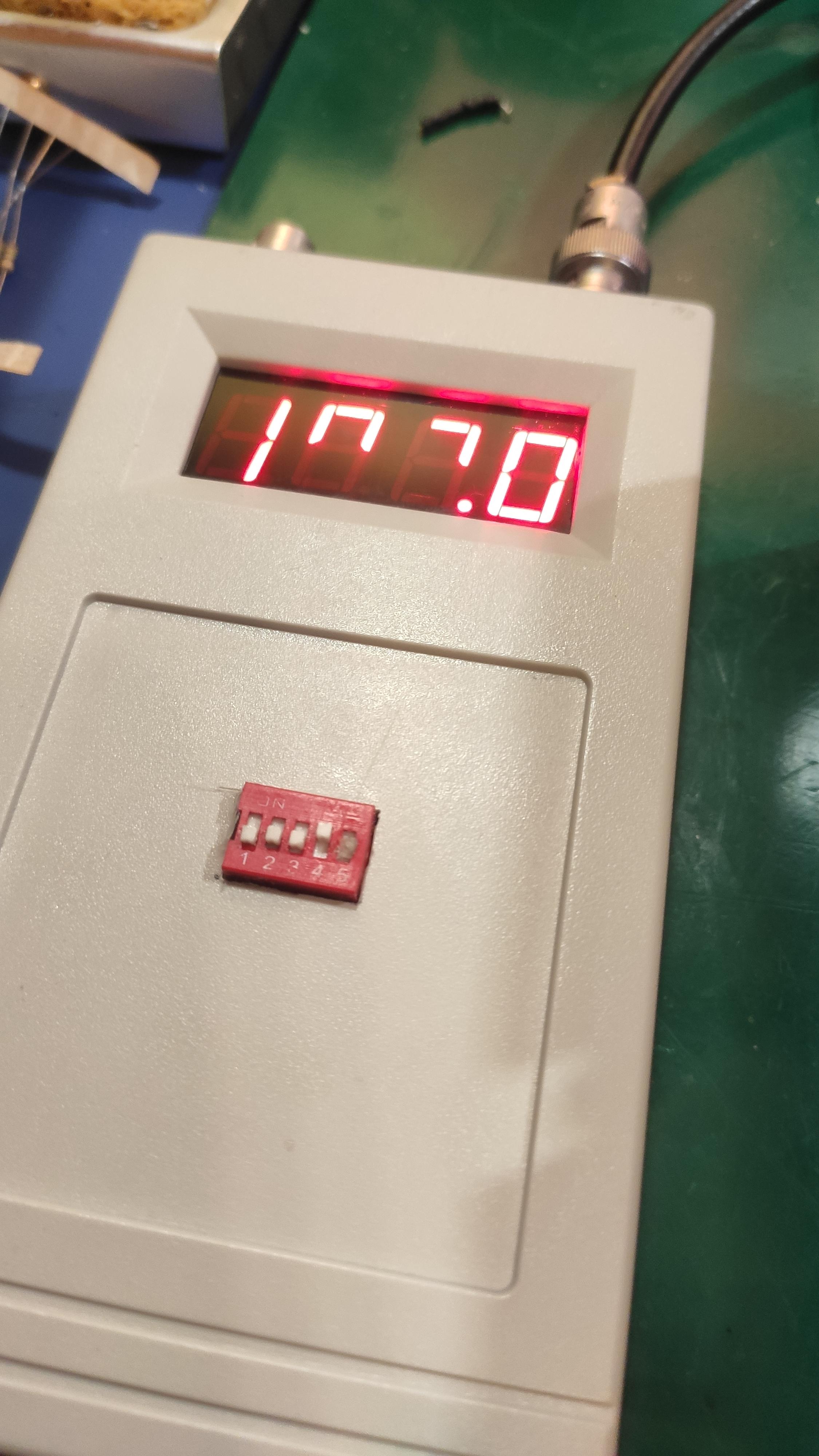 Prosty częstotliwościomierz radiowy na LC7265 i LB3500 - 4