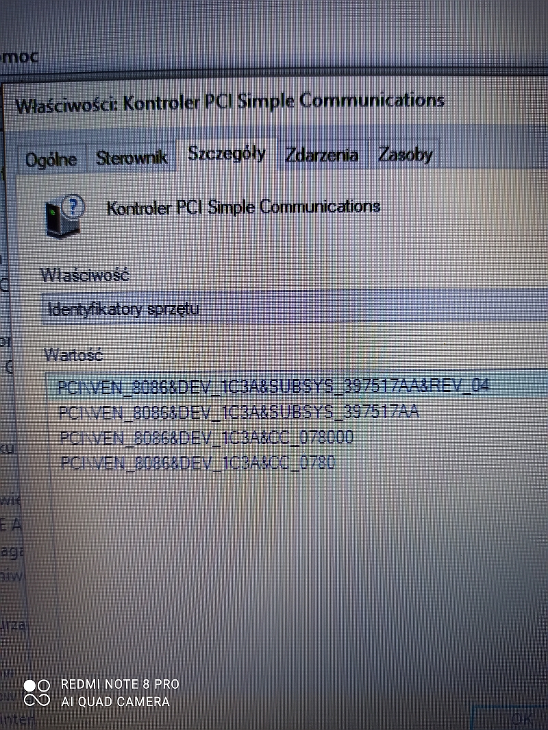 [Rozwiązano] Lenovo G570 Brak sterownika Kontroler PCI Simple ...